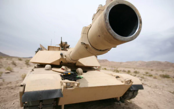 Download Explosion Tank Military M1 Abrams 4k Ultra HD Wallpaper