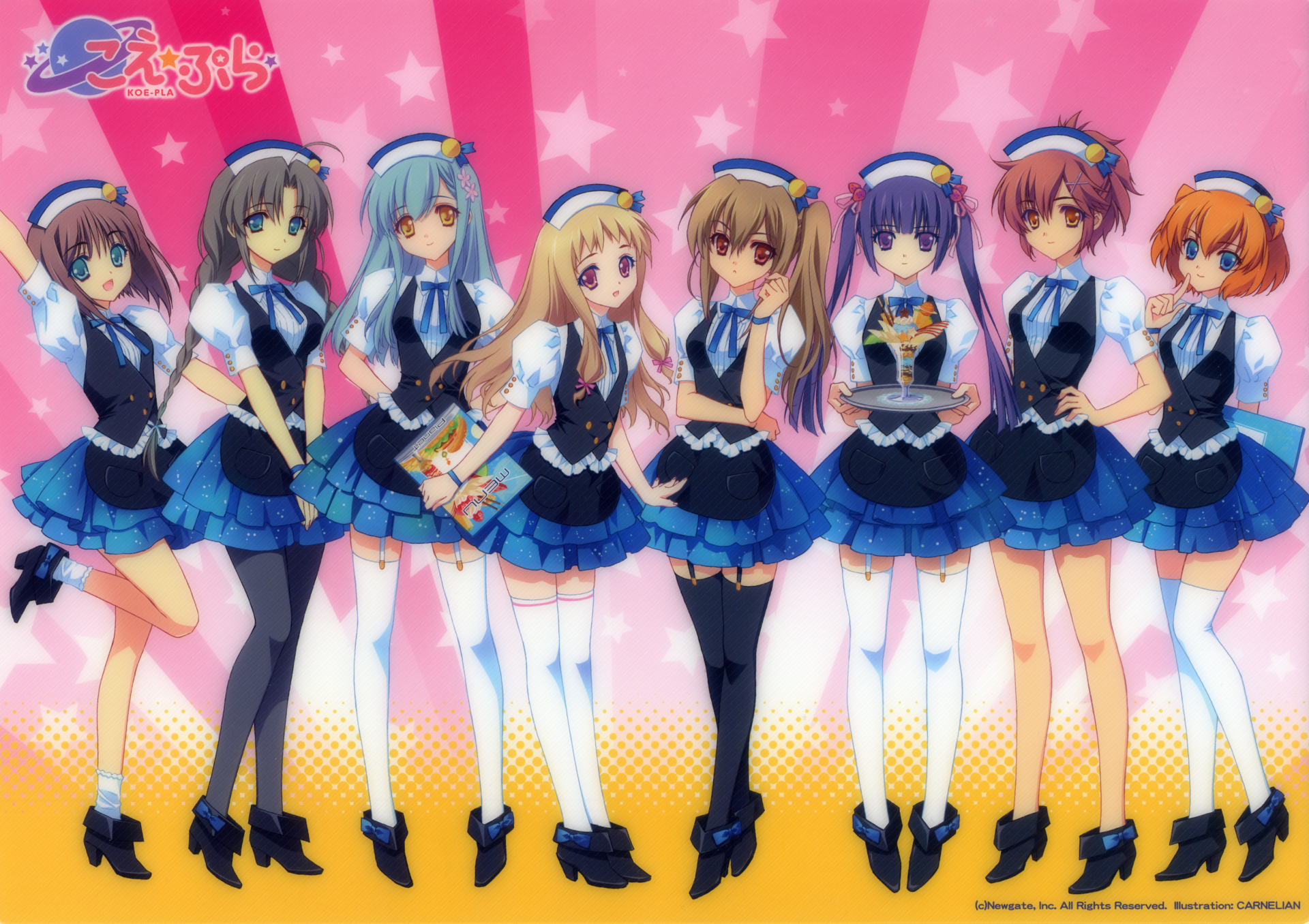 Download Anime Koe-Pla HD Wallpaper by Carnelian