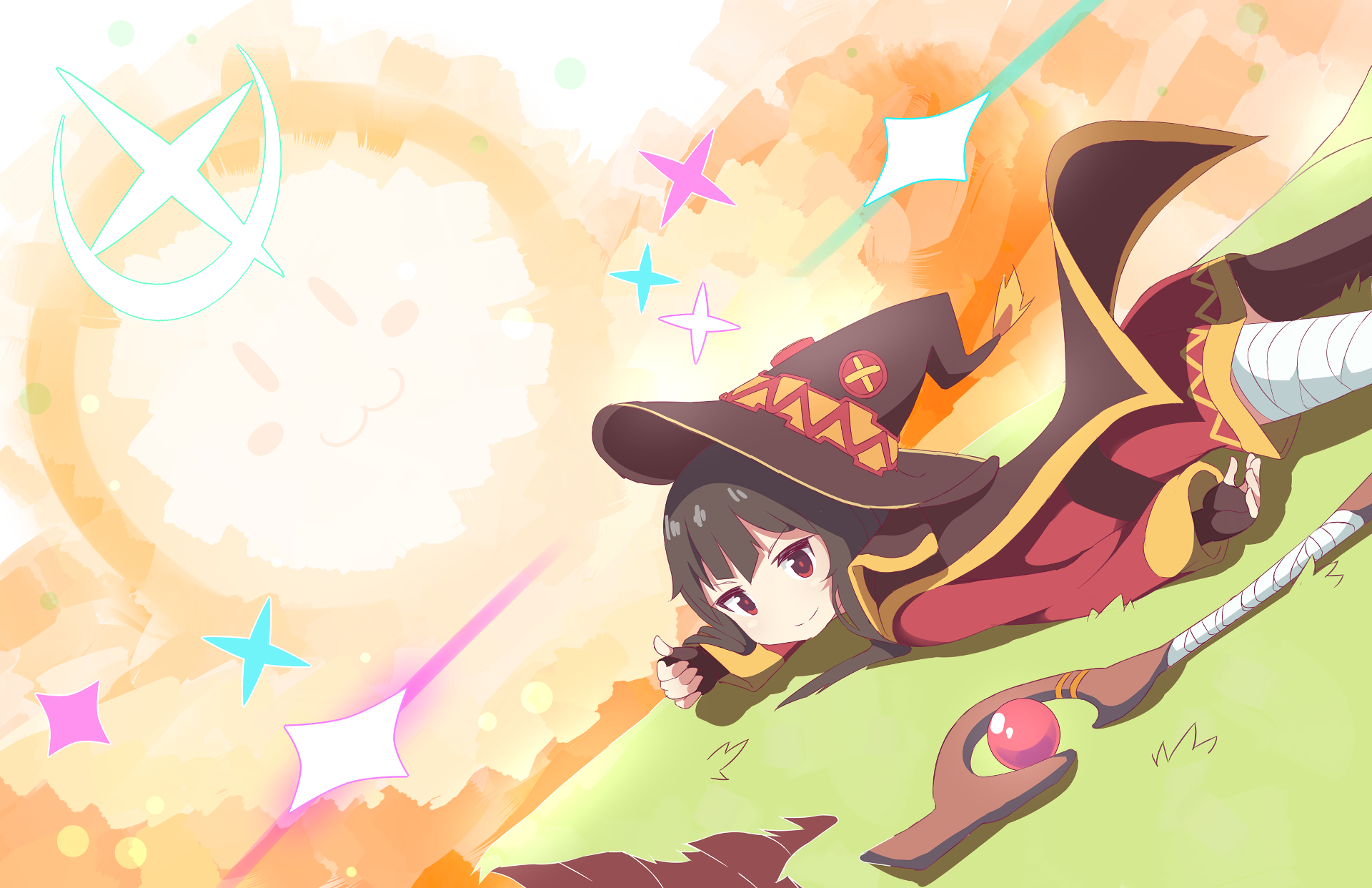 Megumin HD Wallpaper - KonoSuba: A Magical Adventure Awaits