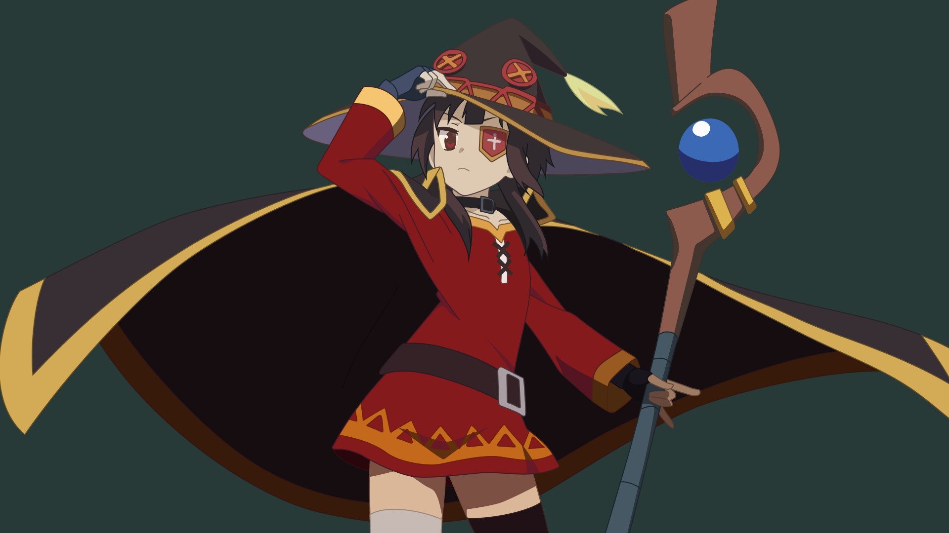 Megumin from KonoSuba - HD Wallpaper