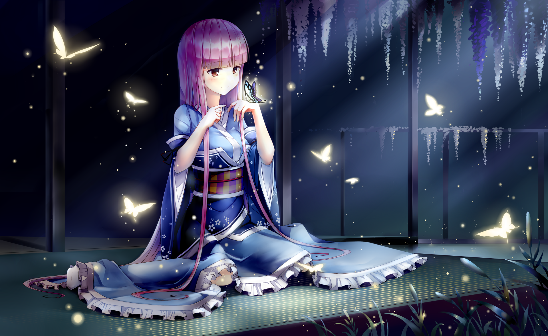 Touhou Night Melody — 4K Ultra HD Anime Wallpaper | 4080x2507 ...