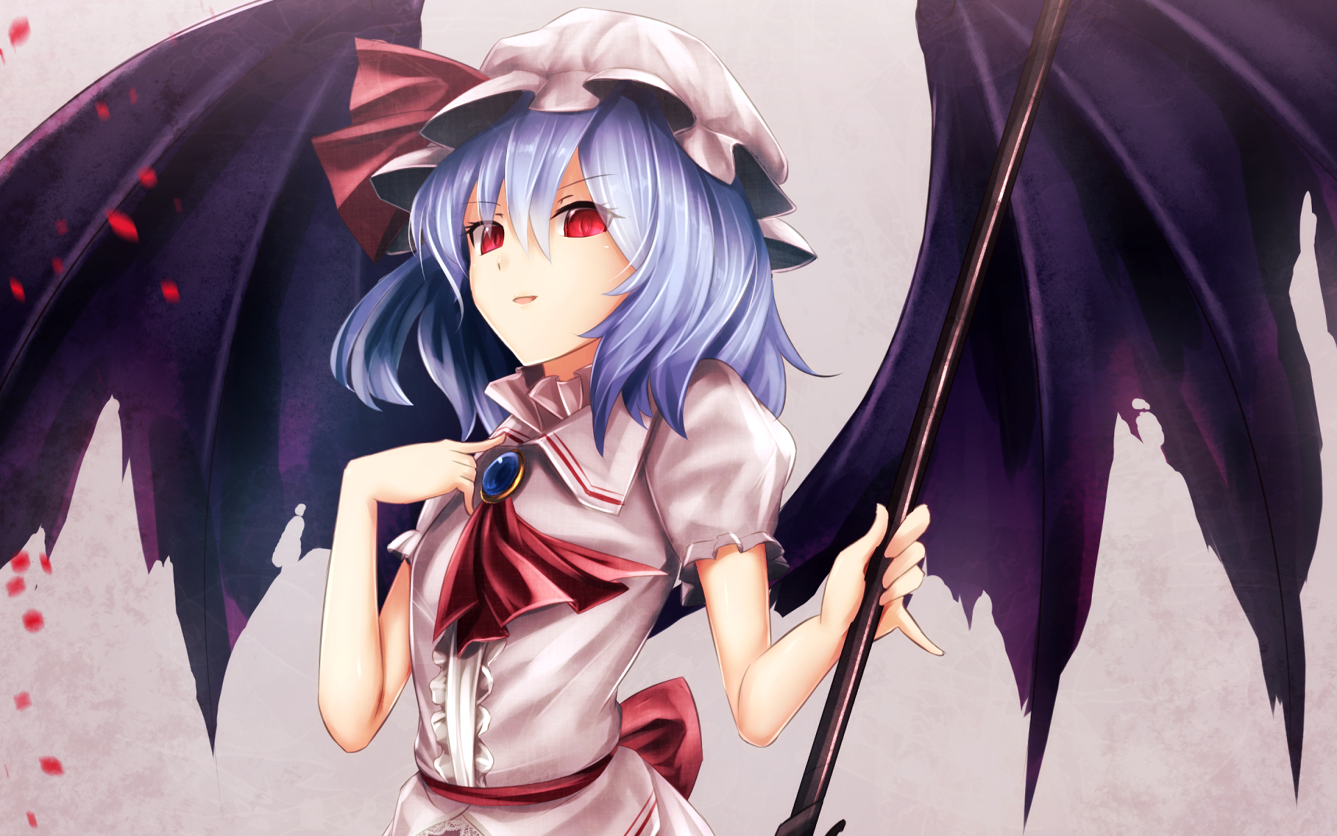 Remilia Scarlet HD Wallpaper – Stunning Touhou Anime Art | 1920x1200 ...
