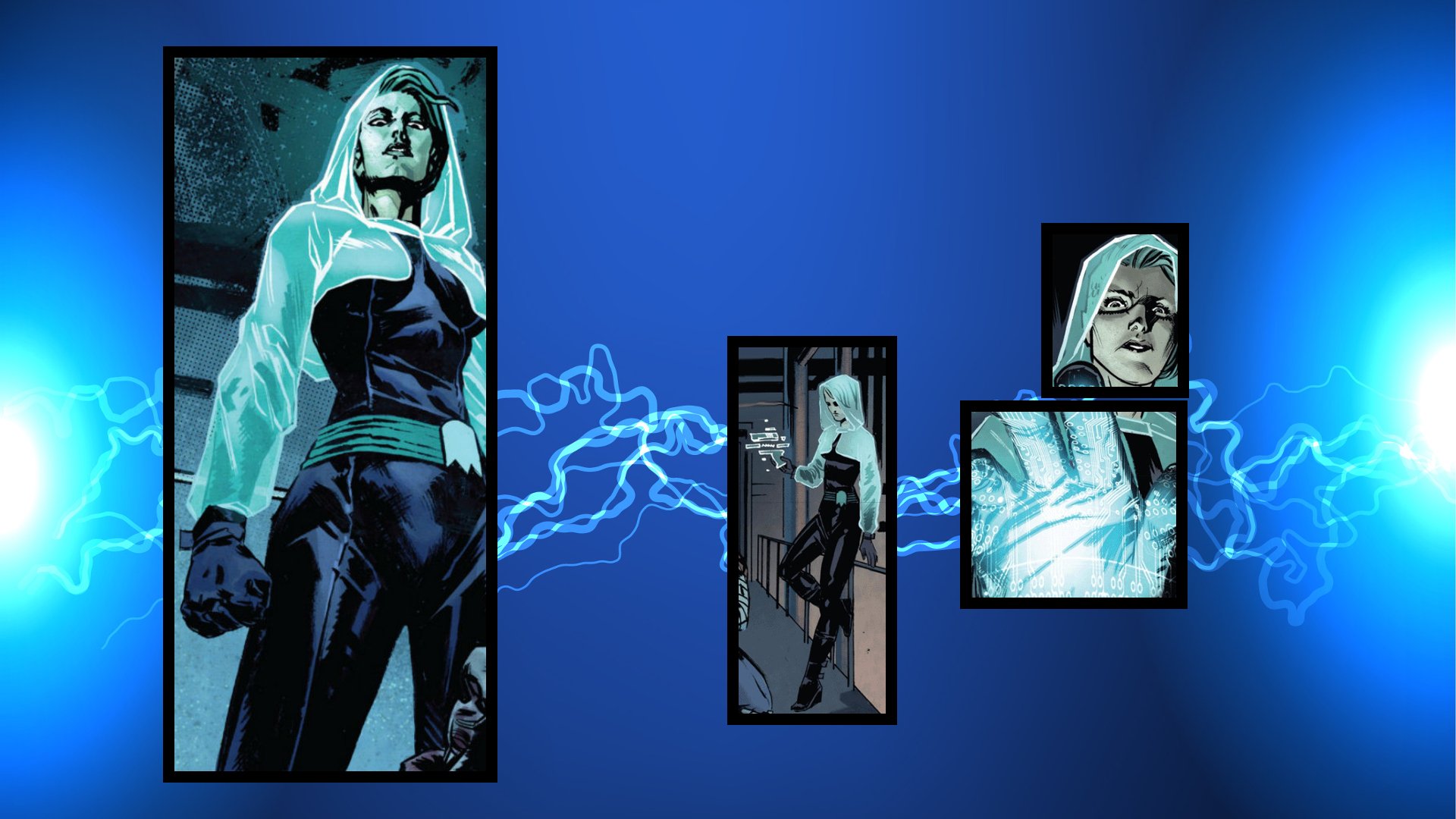 Electric Ghost HD Wallpaper