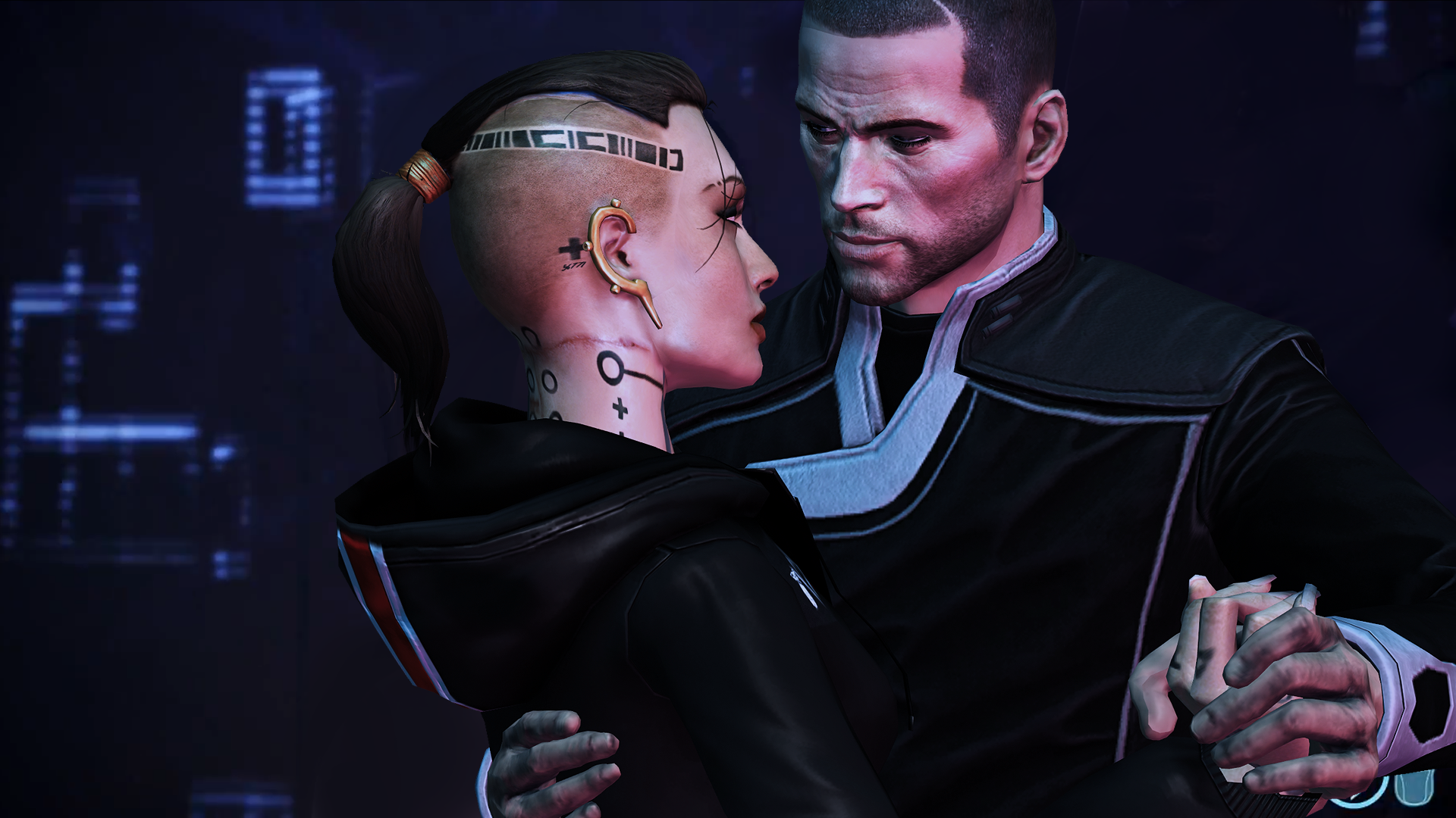 Commander Shepard & Jack HD Wallpaper – Iconic Mass Effect Duo ...