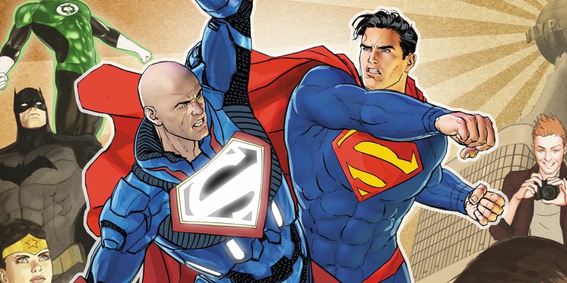 Epic Clash: Superman, Batman, Wonder Woman & Icons Unite in HD Comic ...