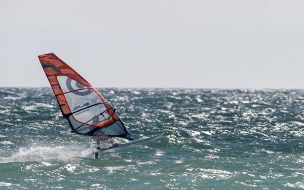 Download Horizon Ocean Windsurfing Sports HD Wallpaper