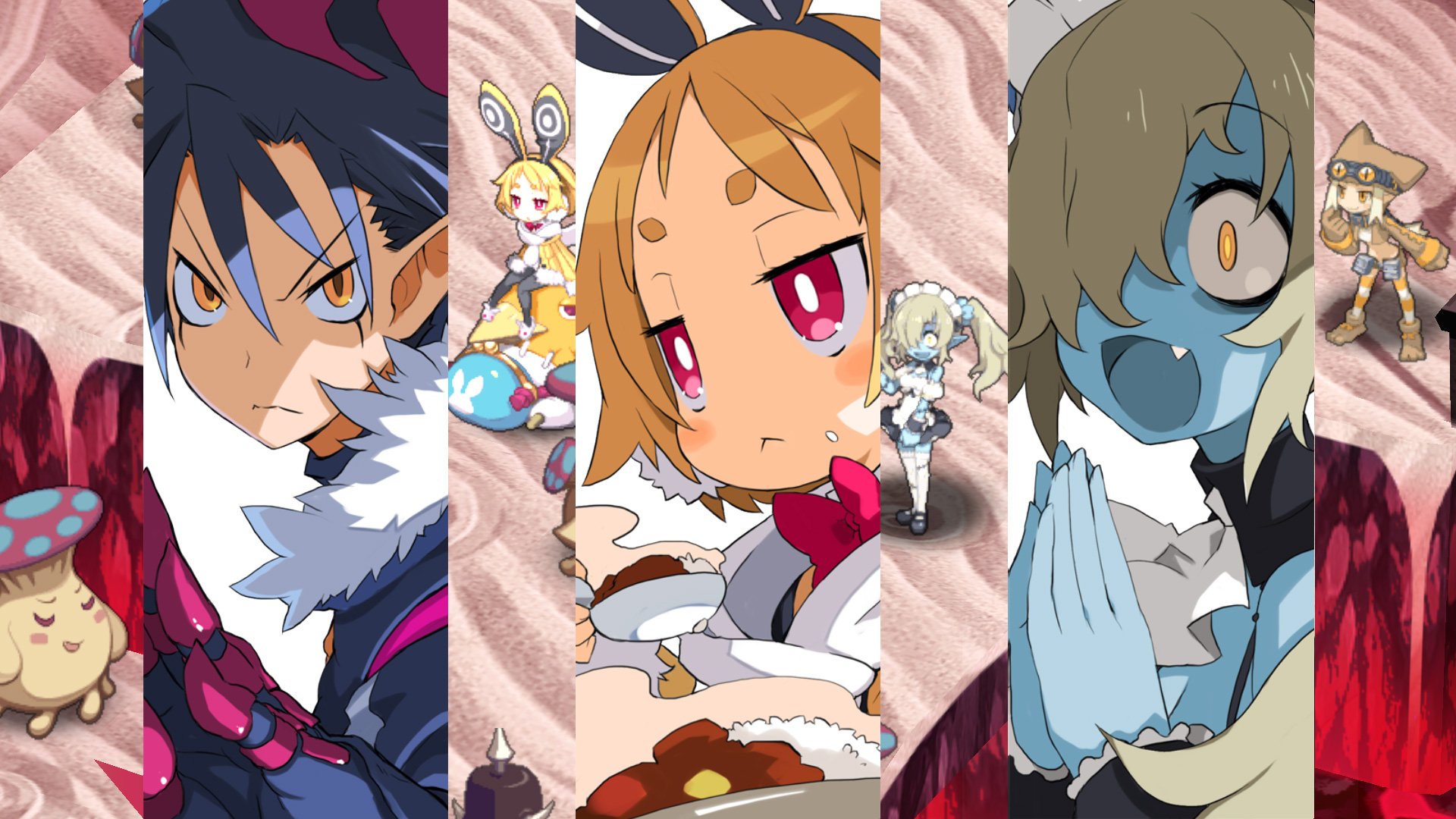 Disgaea 5 Characters HD Wallpaper Download
