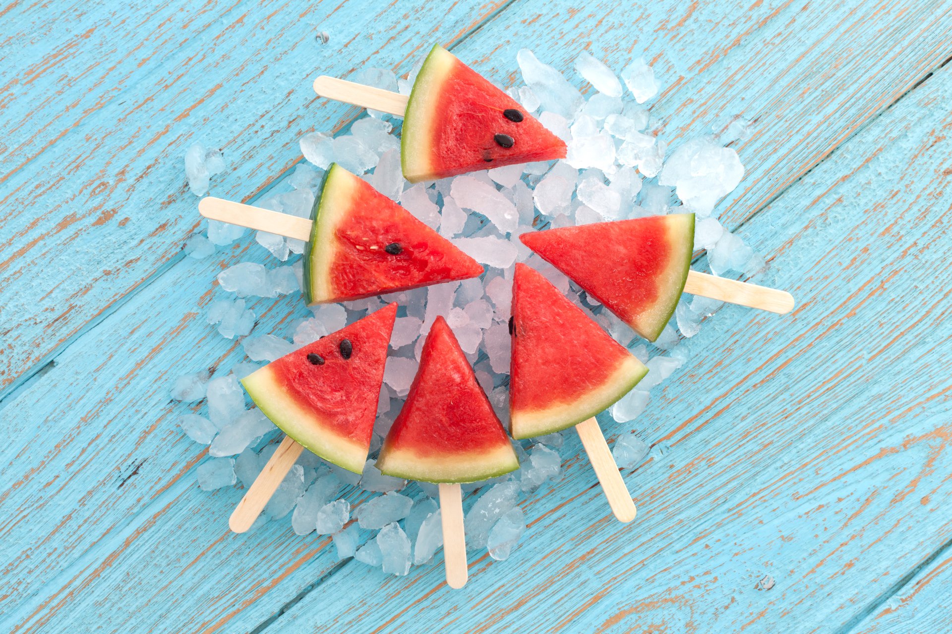 Refreshing Watermelon Ice Cream Pops – 4K Ultra HD Fruit Delight