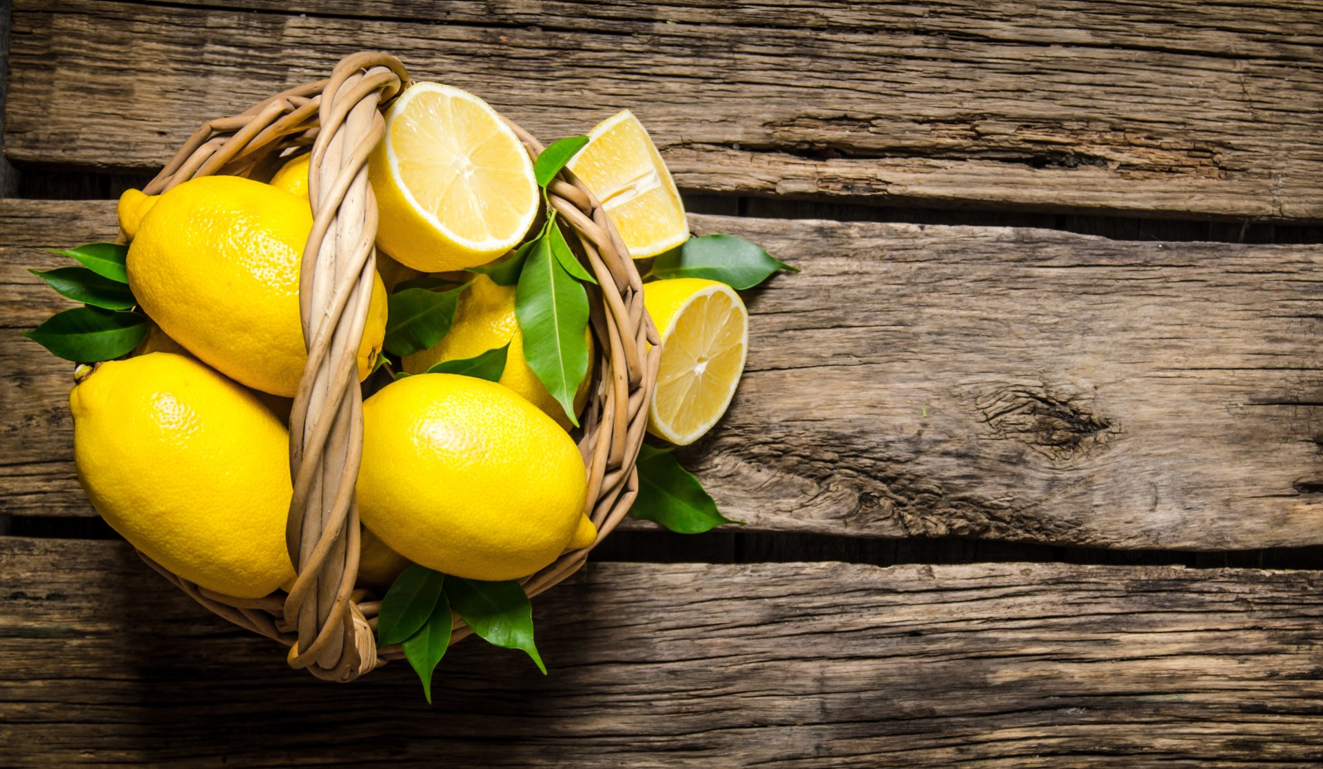 Download Basket Fruit Food Lemon 4k Ultra HD Wallpaper