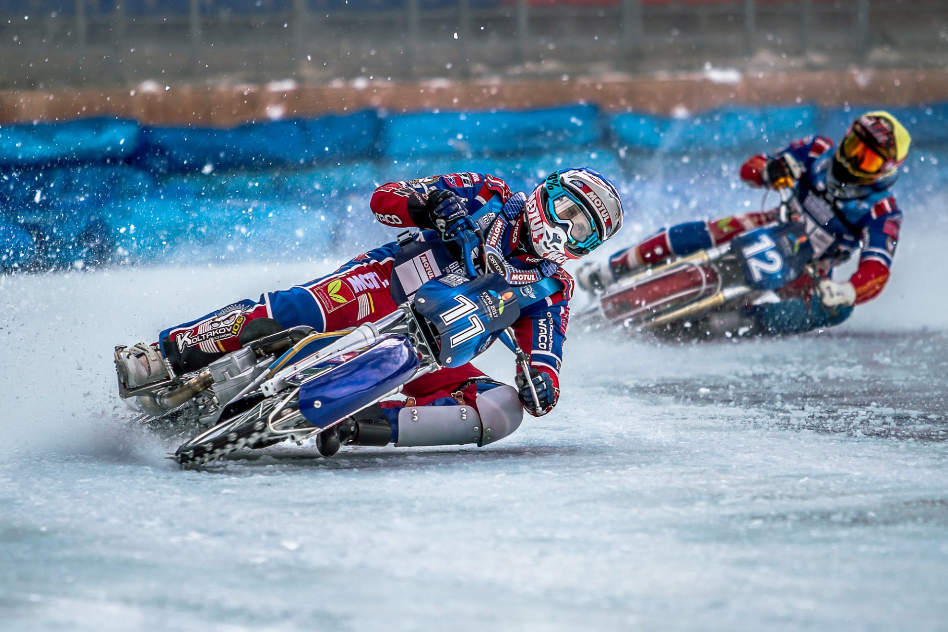 Download Ice Racing Vehicle Motorcycle HD Wallpaper