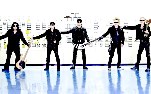 Scorpions HD Wallpaper: Iconic Music Legends in Style