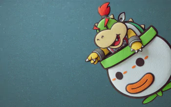 Paper Bowser Jr Sticker Star Paper Mario: Sticker Star FINALE W6 3