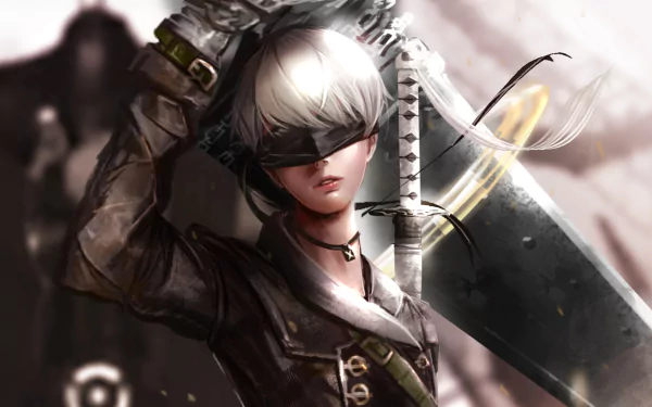 YoRHa Warriors: HD Wallpaper from NieR: Automata
