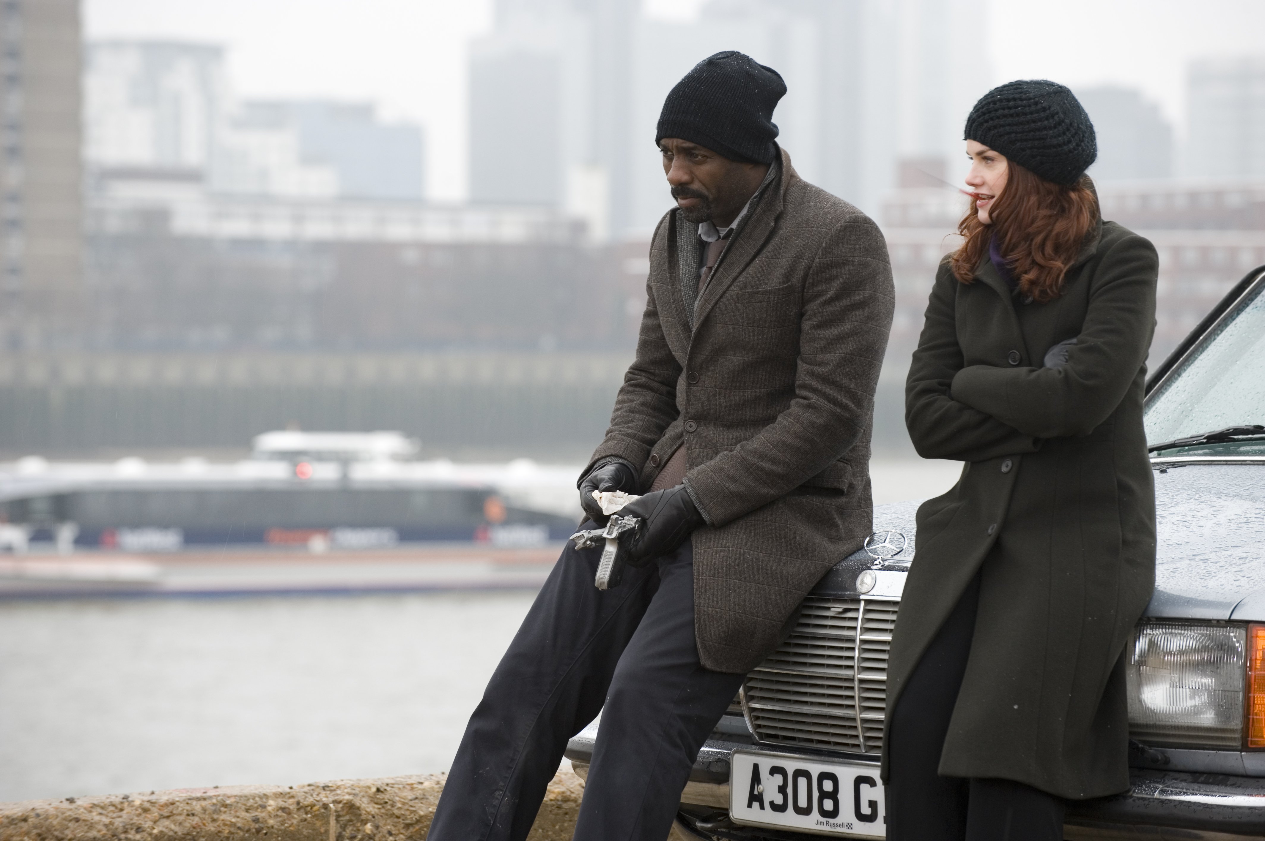 Download Ruth Wilson Idris Elba TV Show Luther HD Wallpaper