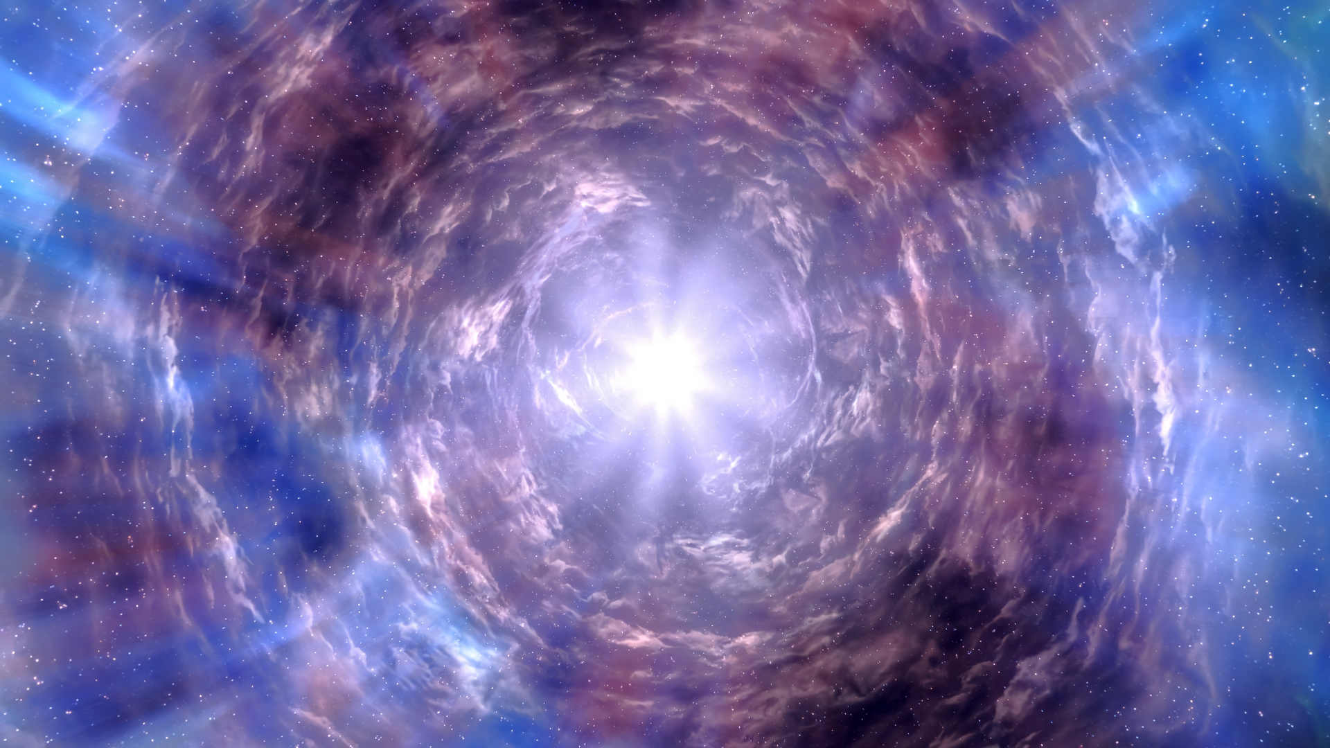 Celestial Vortex - HD Sci-Fi Wallpaper