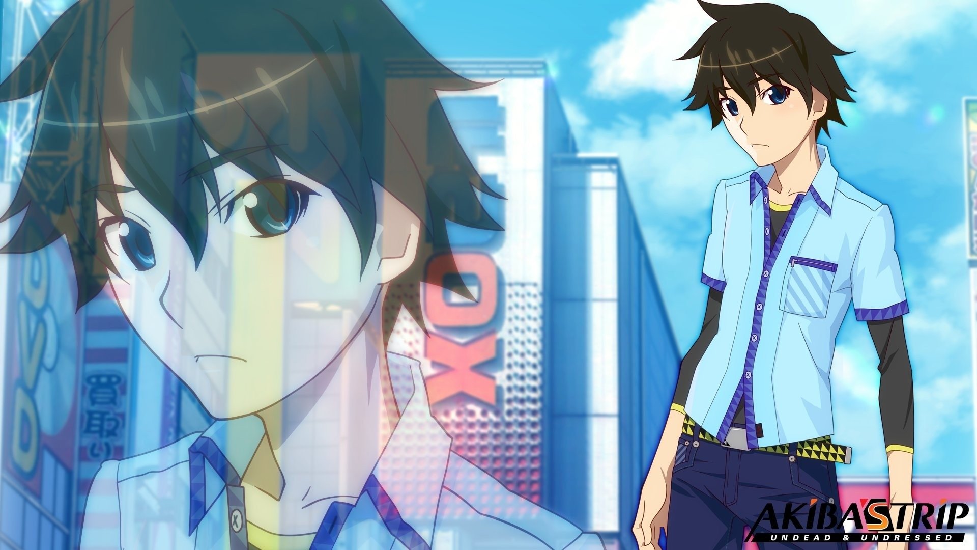 Anime Akiba's Trip HD Wallpaper