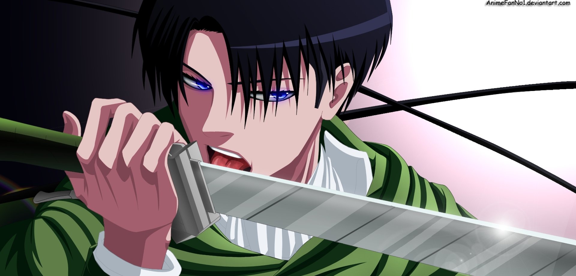 Levi Ackerman HD Wallpaper – Attack on Titan Anime Heroic Shot