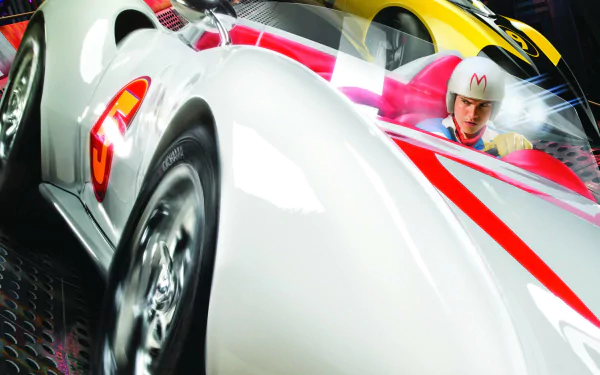 Speed Racer Anime 4K Ultra HD Wallpaper – Classic Racing Action