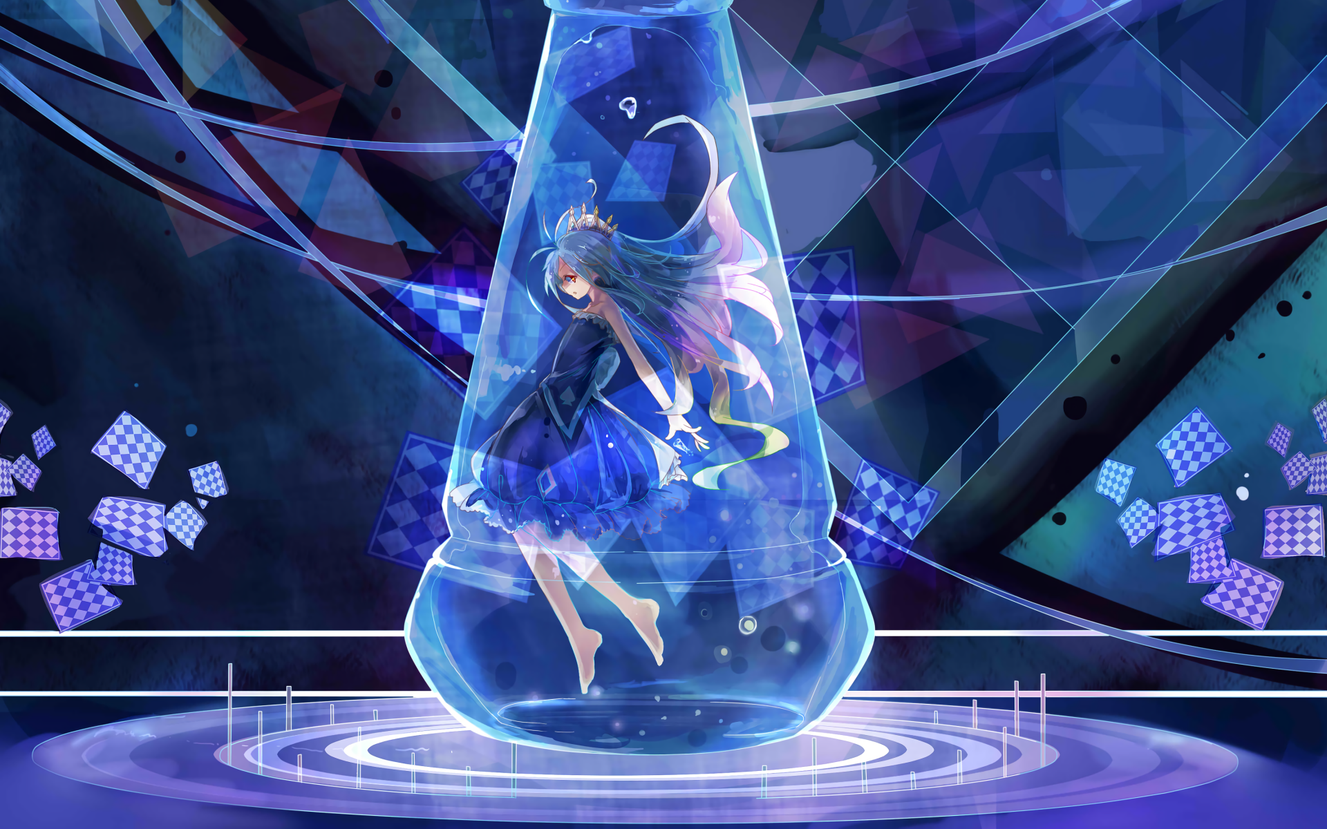 Shiro in a Mystic Realm HD Wallpaper