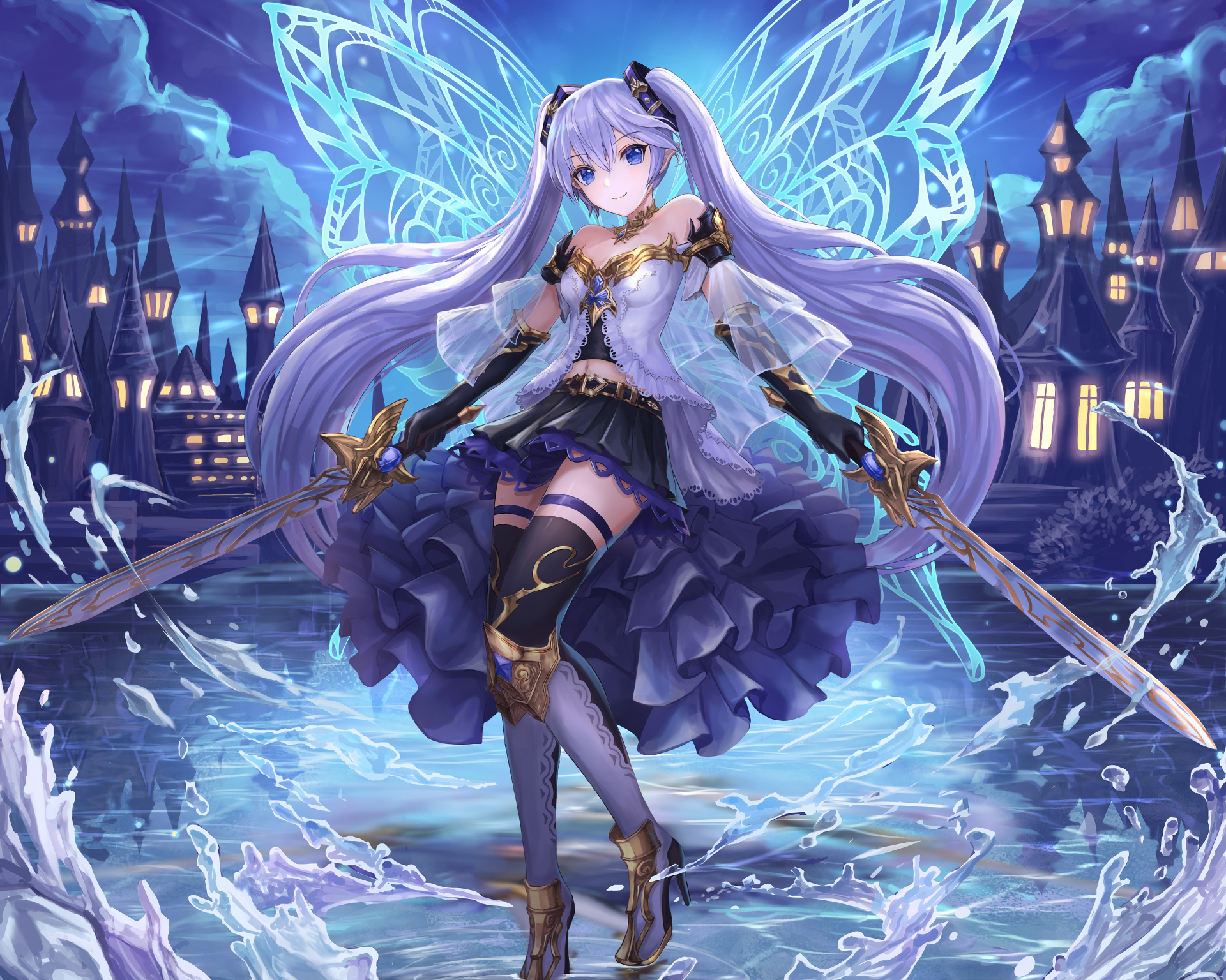 Hatsune Miku Vibrant Fantasy – HD Anime Vocaloid Wallpaper | 1920x1536 ...