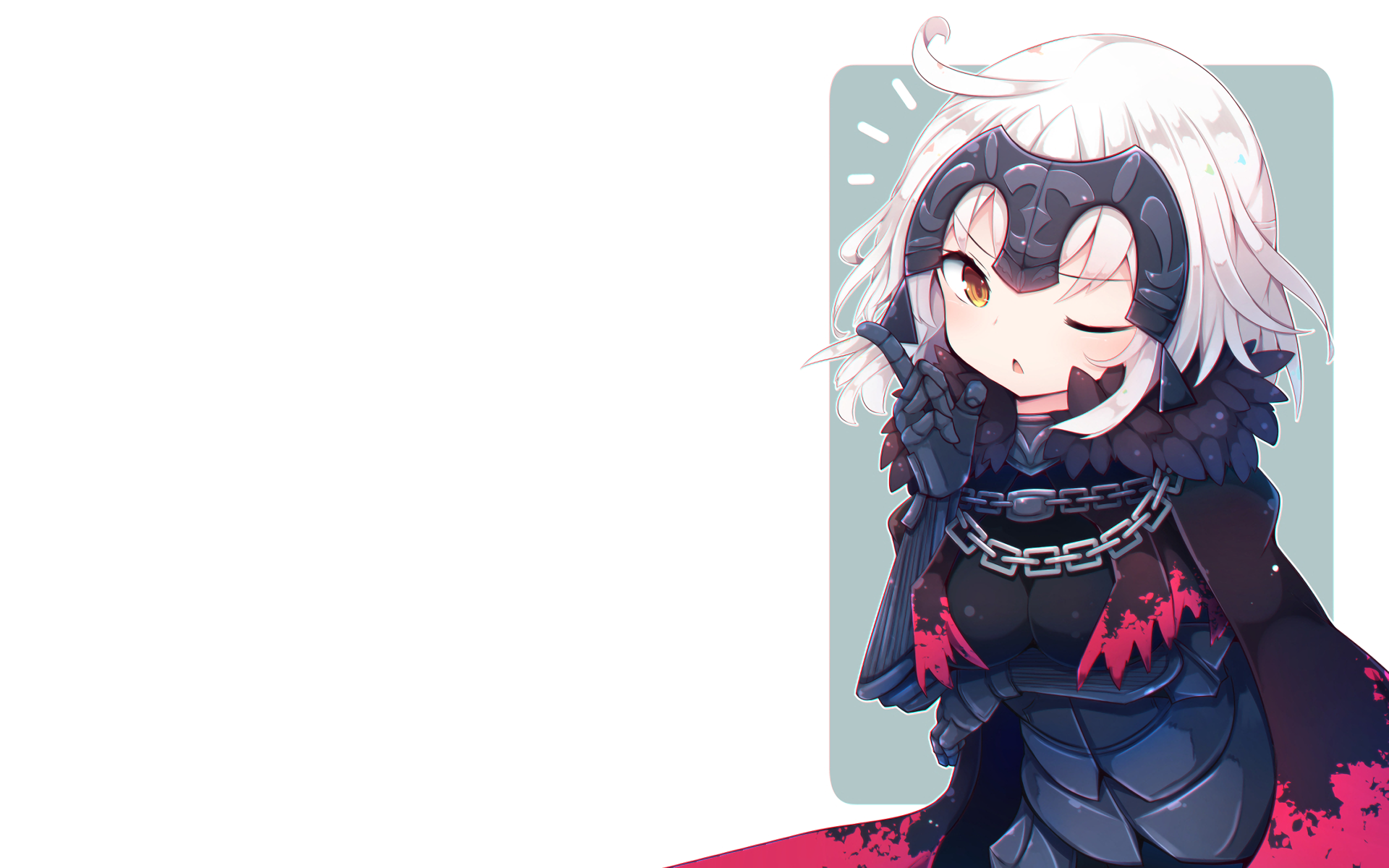 Jeanne d’Arc Alter - Ruler of Fate | HD Anime Wallpaper FGO
