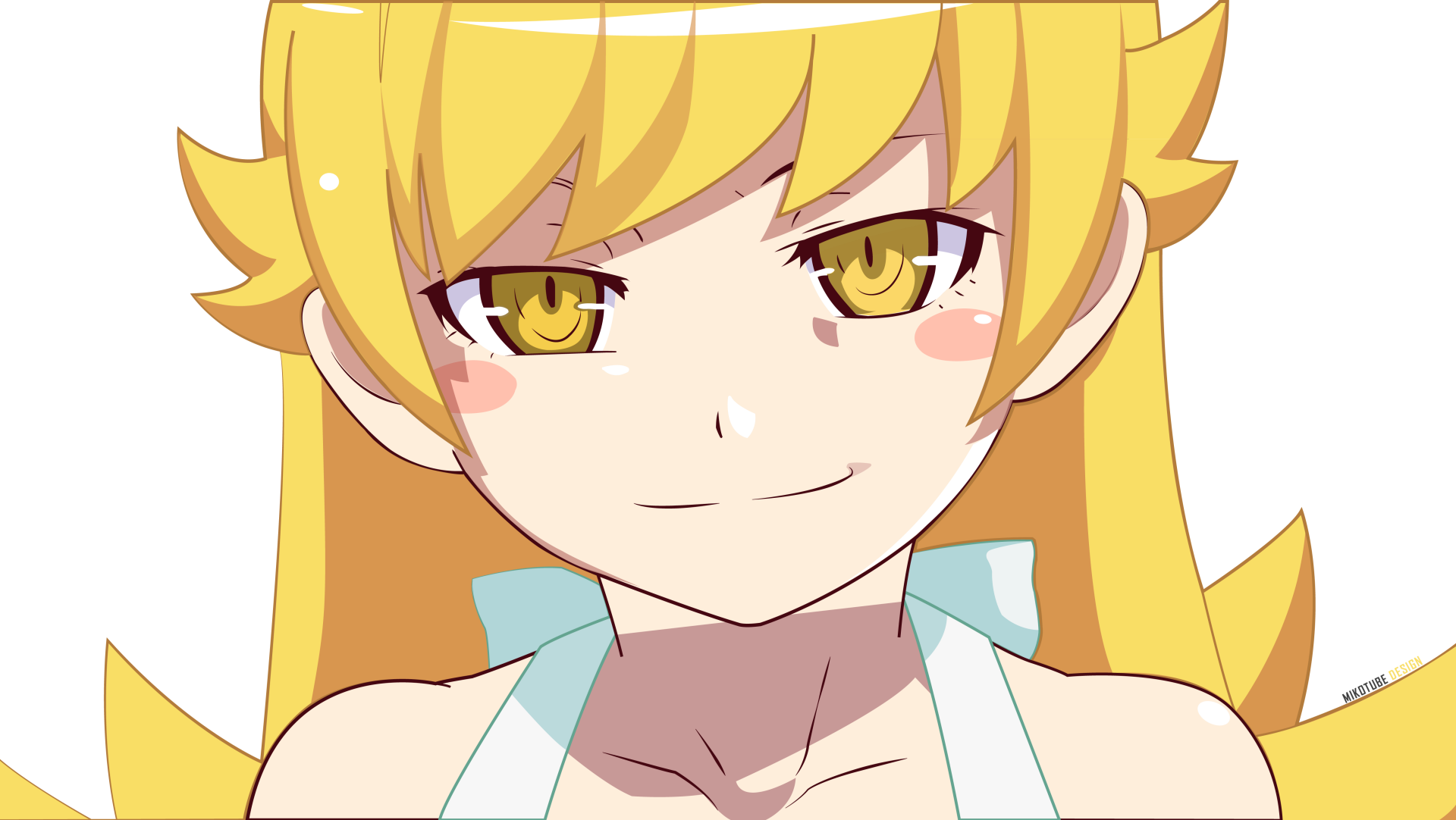 Download Shinobu Oshino Anime Monogatari (Series) 4k Ultra HD Wallpaper