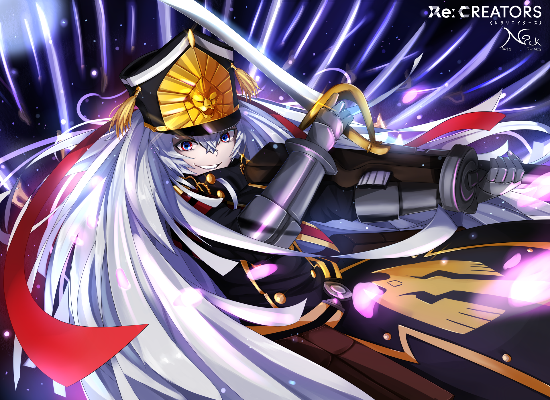 Gunpuku no Himegimi from Re:Creators - HD Anime Wallpaper