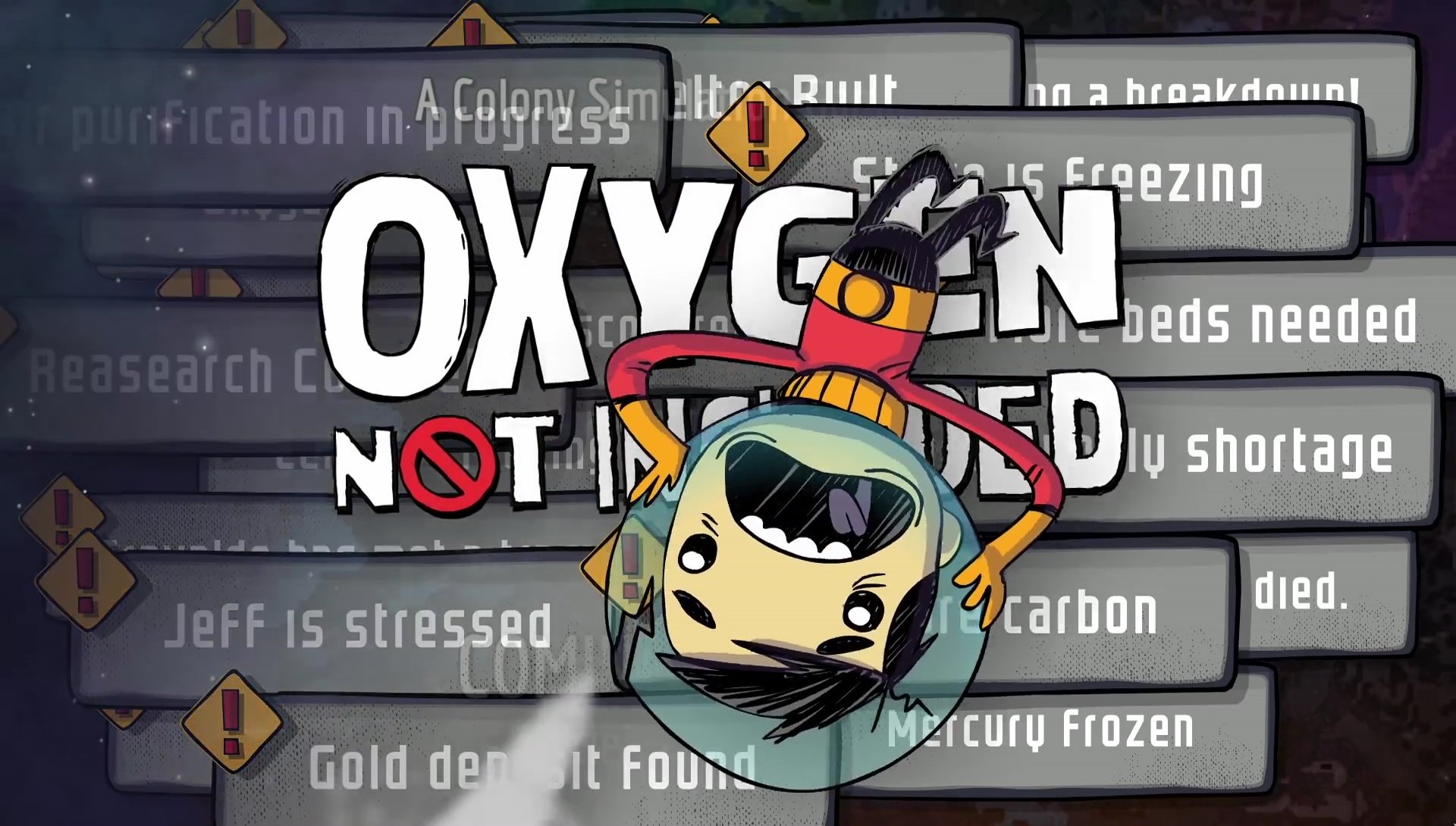 Oxygen Not Included Game HD Wallpaper