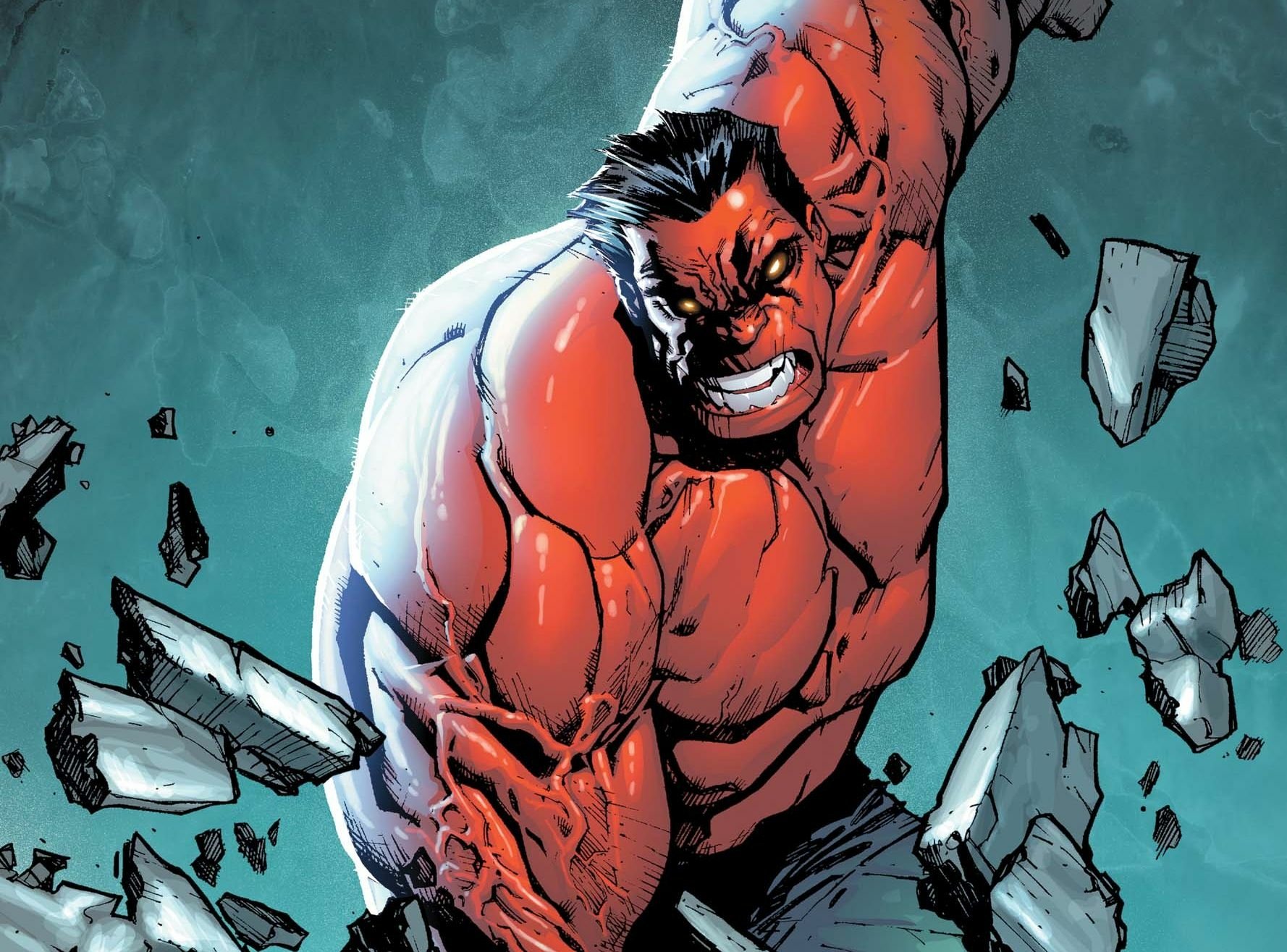 Download Comic Red Hulk Wallpaper
