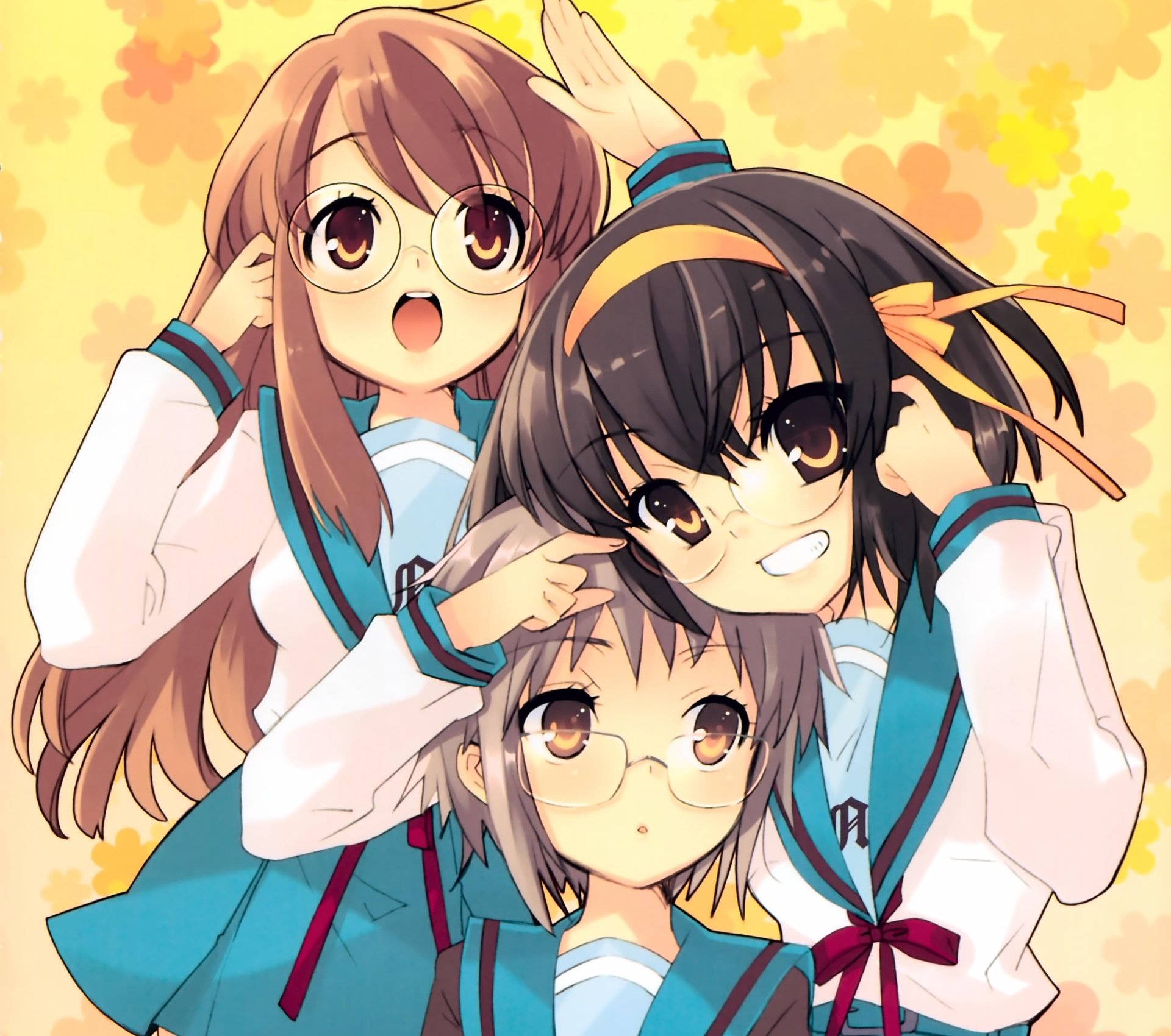 Download Mikuru Asahina Yuki Nagato Haruhi Suzumiya Anime The ...