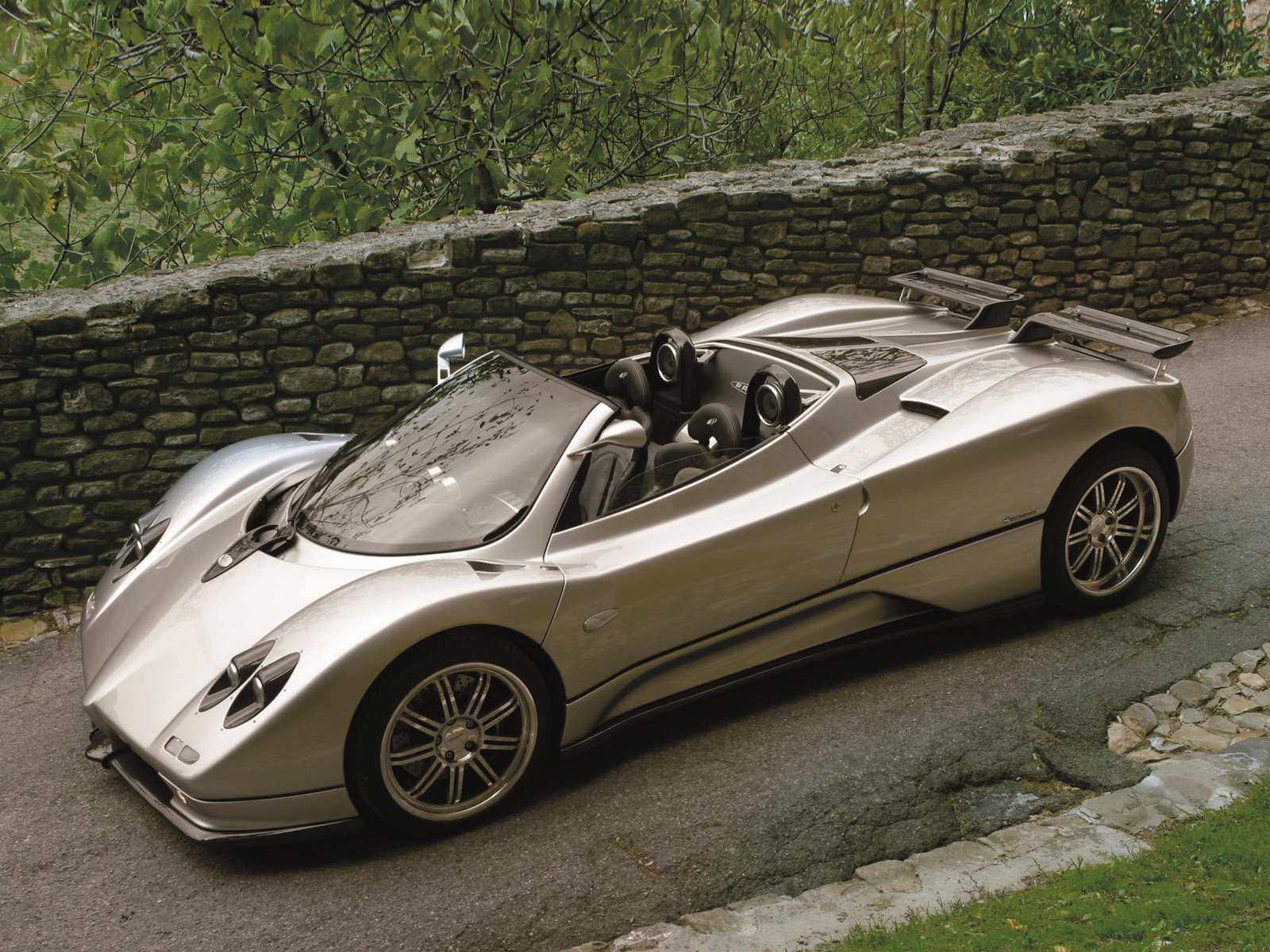 Pagani Zonda C12 Roadster - Desktop Wallpapers, Phone Wallpaper, PFP ...