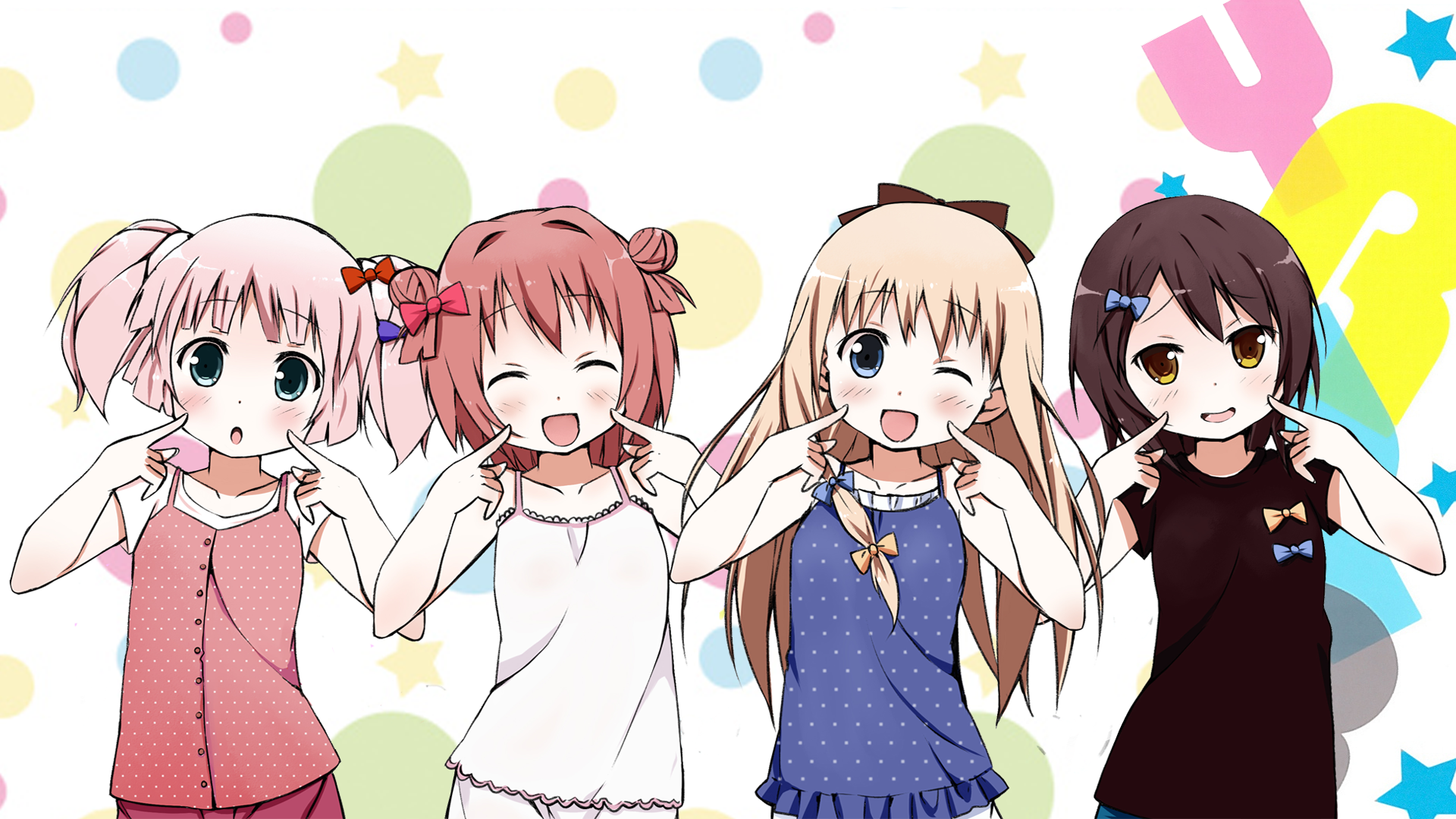 Yuru Yuri HD Wallpaper
