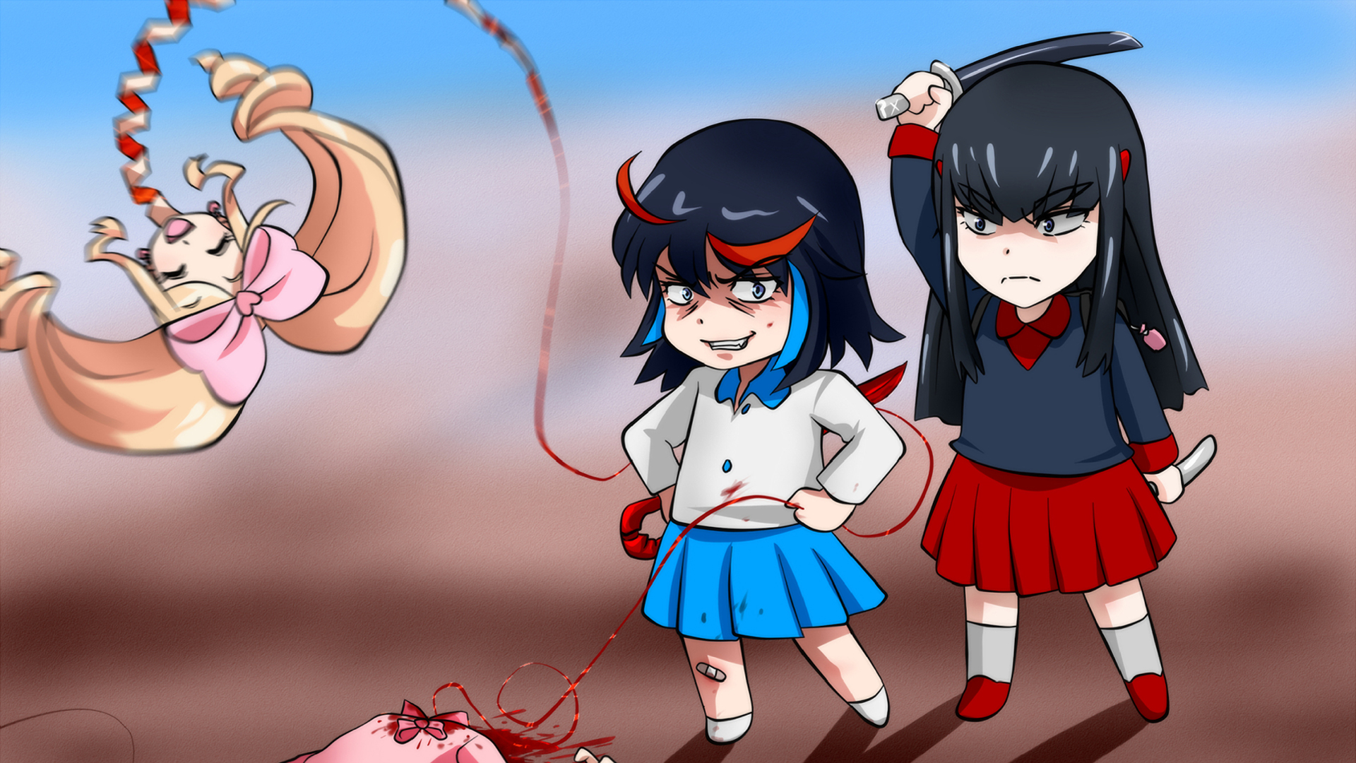 Download Nui Harime Satsuki Kiryūin Ryūko Matoi Anime Kill La Kill HD ...