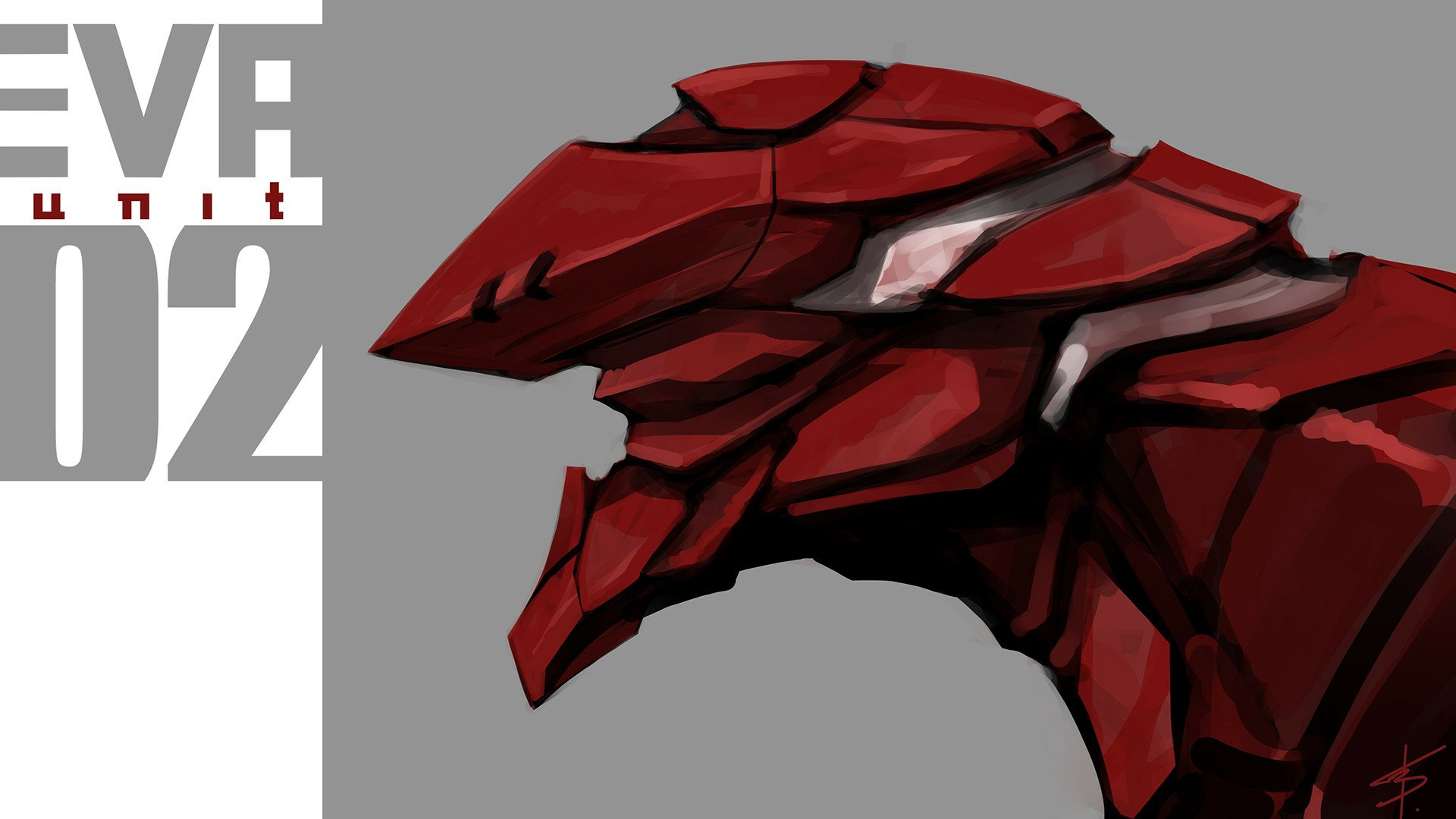 Download Evangelion Unit-02 Anime Neon Genesis Evangelion HD Wallpaper