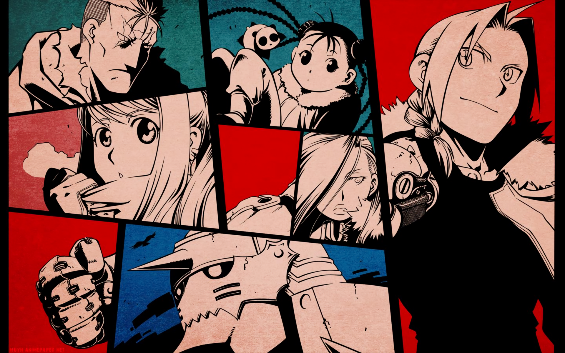Fullmetal Alchemist HD Wallpaper: Iconic Characters