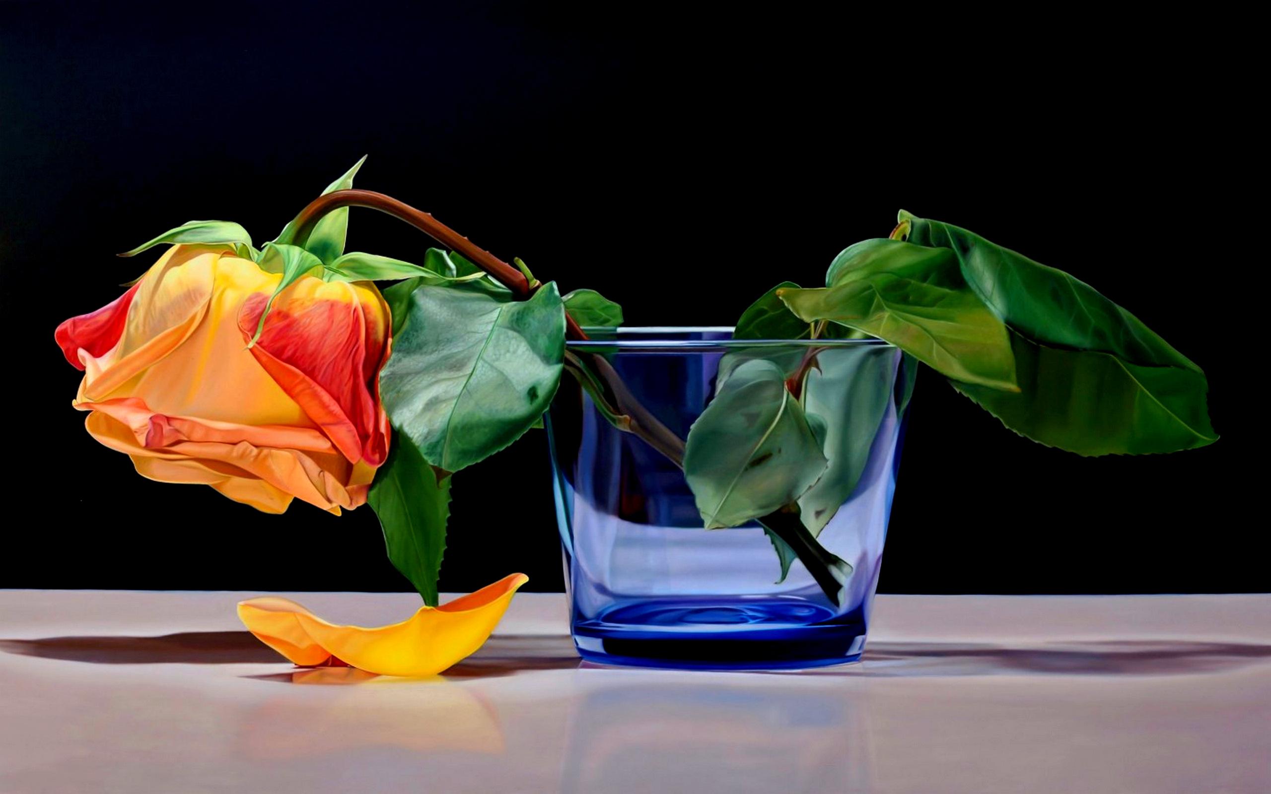 CGI Rose in Cup