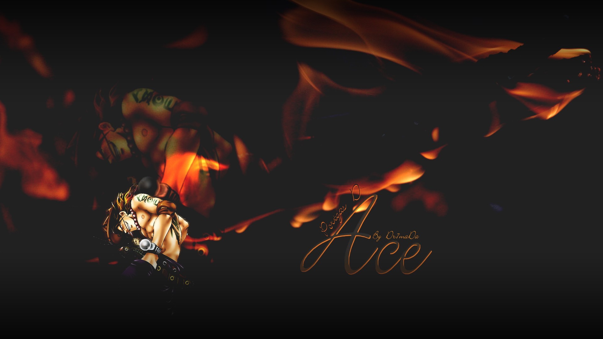 Download Portgas D. Ace Anime One Piece HD Wallpaper