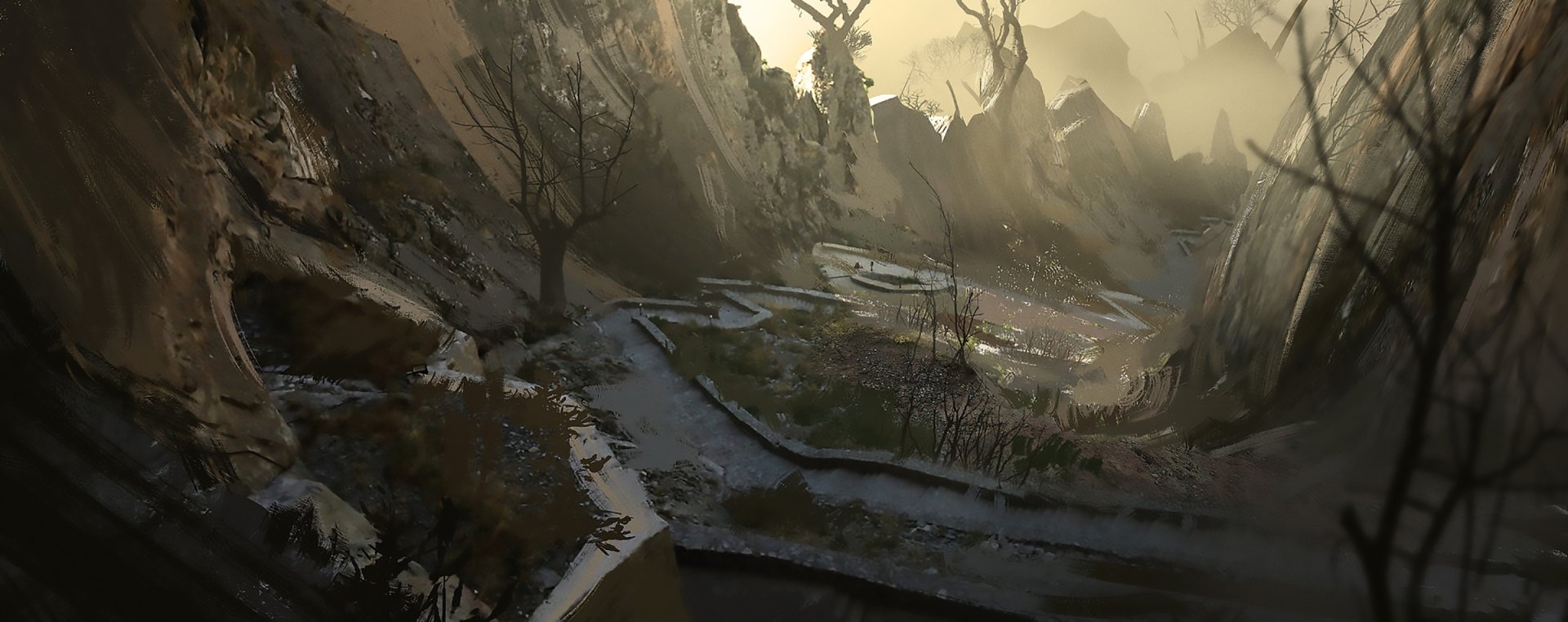 Download Fantasy Landscape Fantasy Landscape Wallpaper by Masahiro Sawada