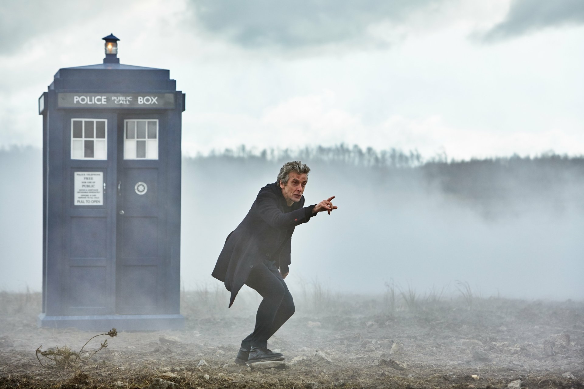 12th Doctor in Action – Doctor Who 4K Ultra HD Wallpaper Featuring ...