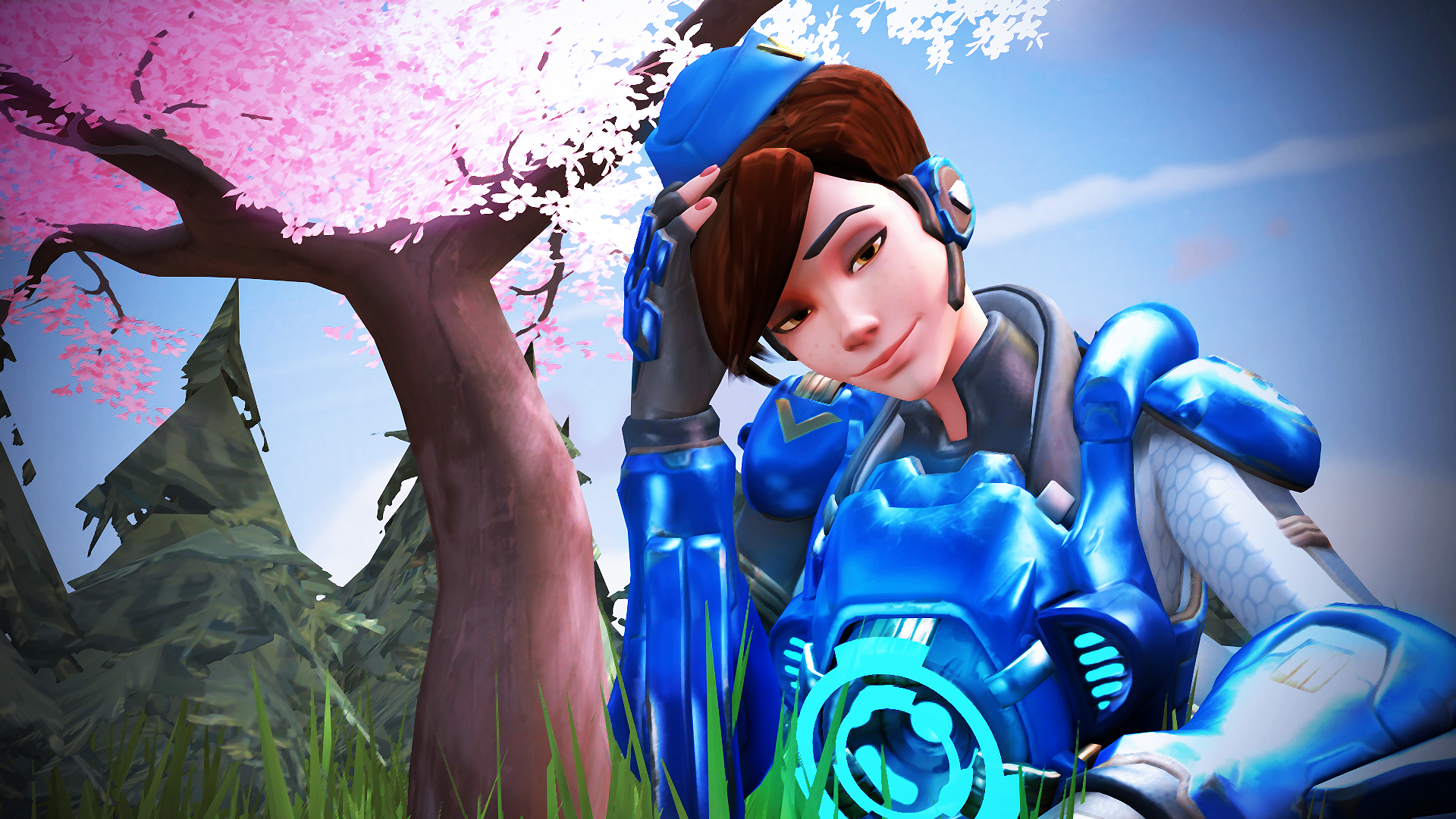 Download Tracer (Overwatch) Video Game Overwatch HD Wallpaper