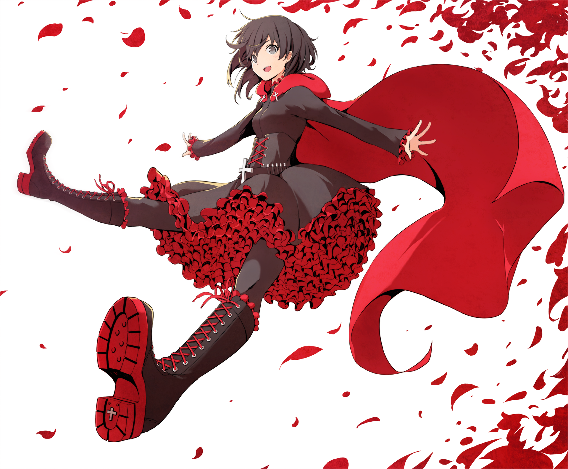 Ruby Rose HD Wallpaper | Dynamic Anime Art from RWBY Series | 1920x1584 ...