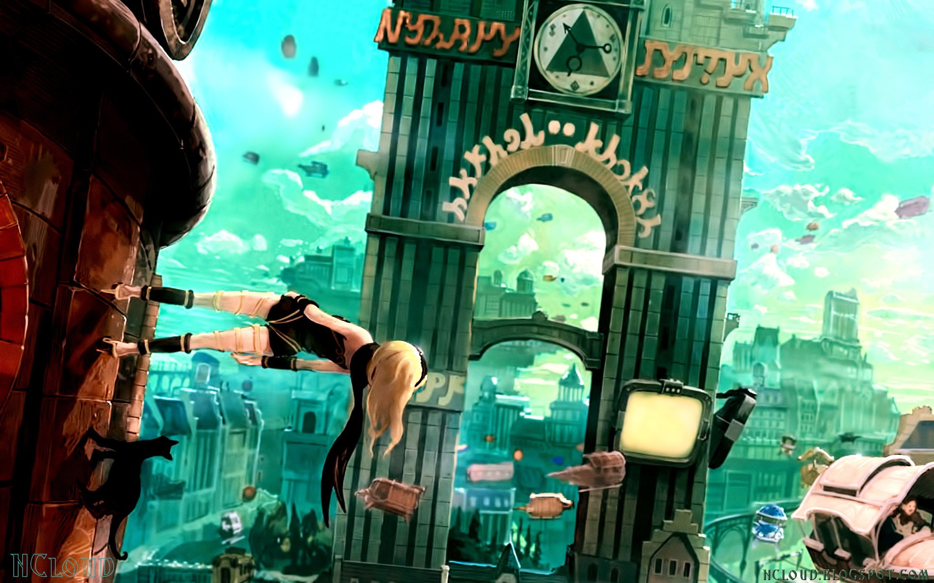Download Video Game Gravity Rush HD Wallpaper