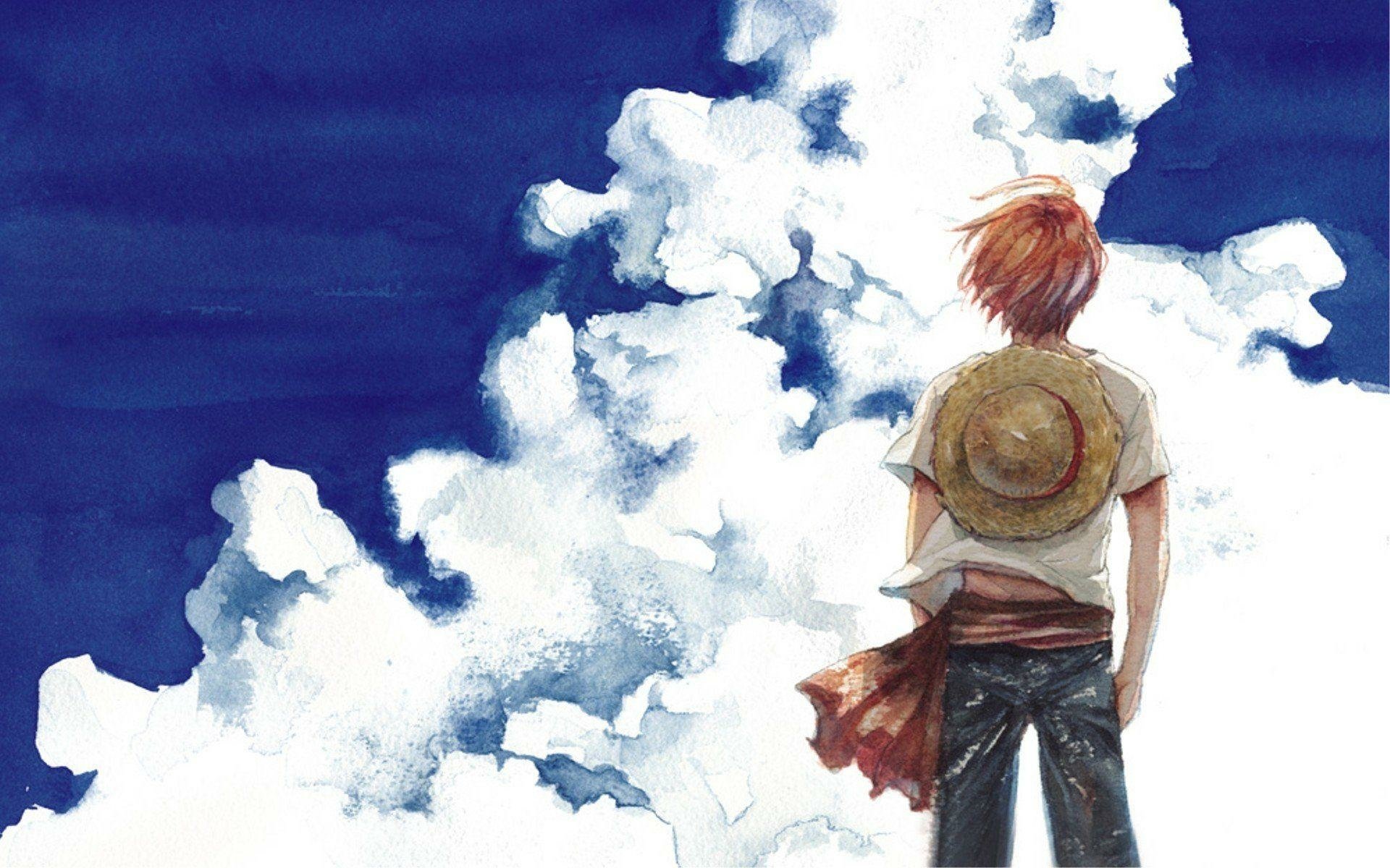 Shanks Skyward – One Piece HD Wallpaper