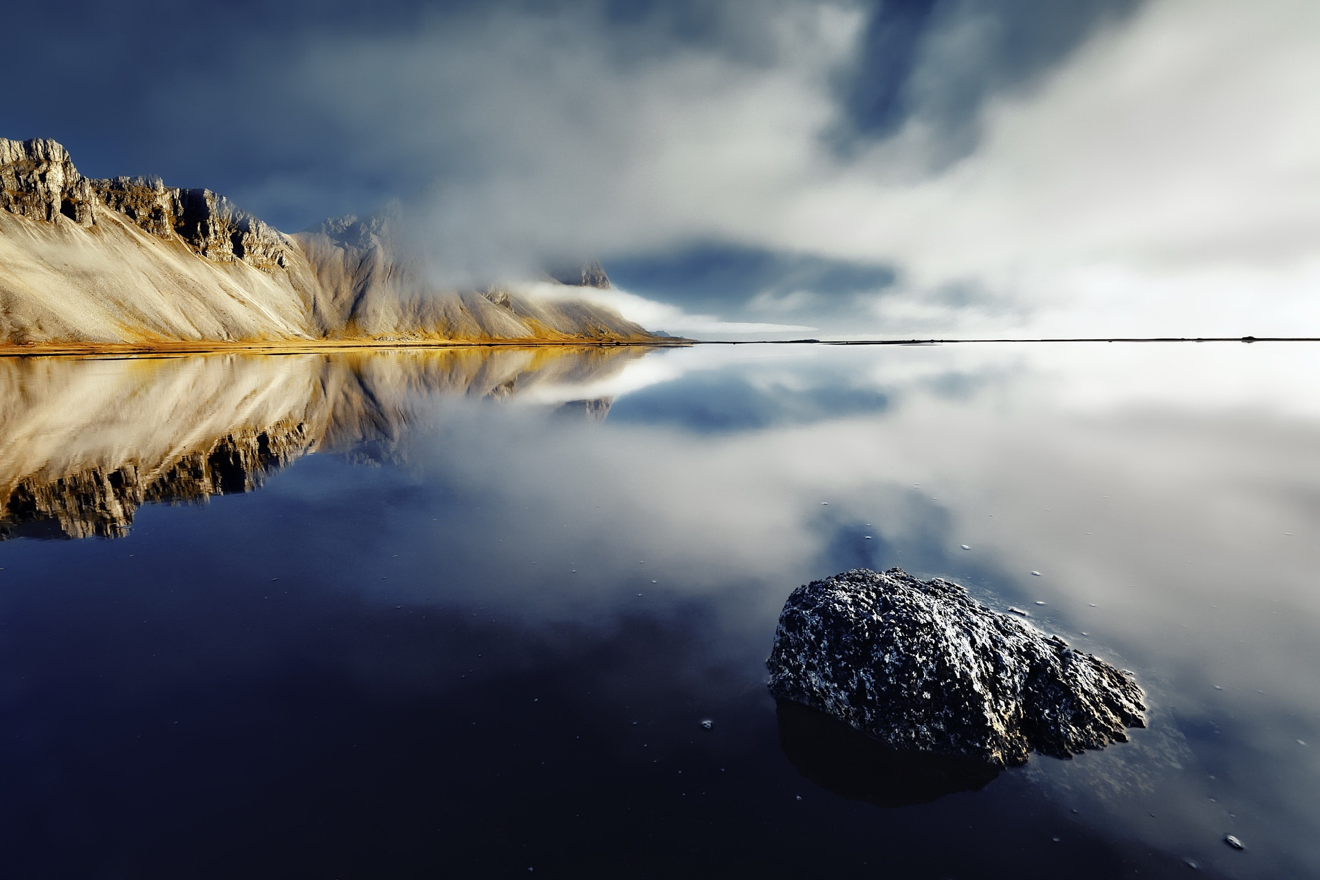 Download Cloud Reflection Nature Lake HD Wallpaper