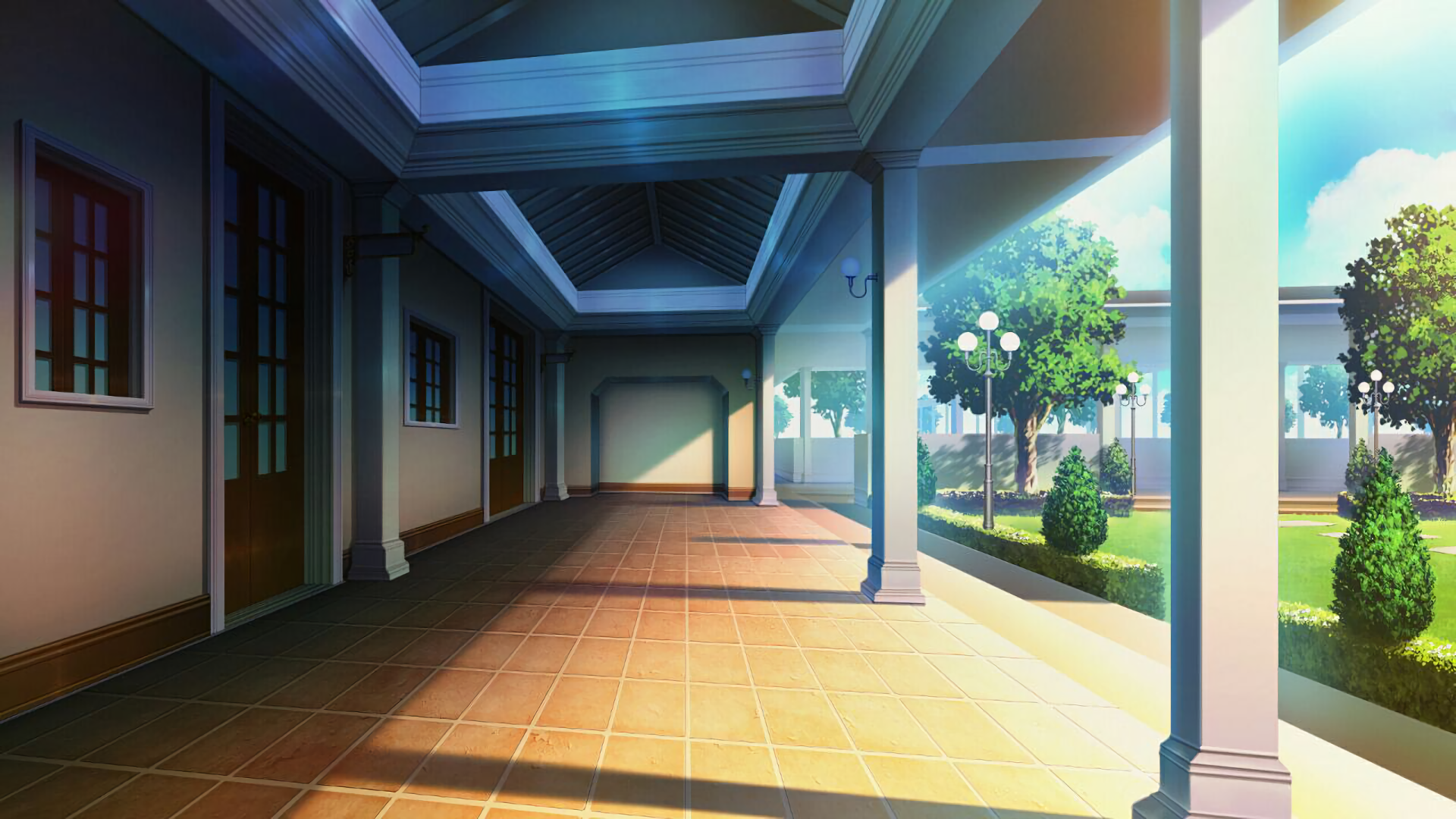 Download Building Anime Original HD Wallpaper by rkmlady