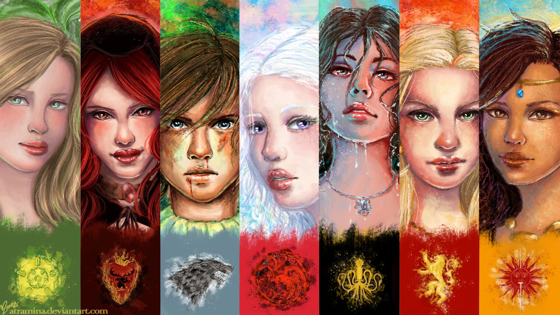 Download Arianne Martell Cersei Lannister Asha Greyjoy Daenerys ...