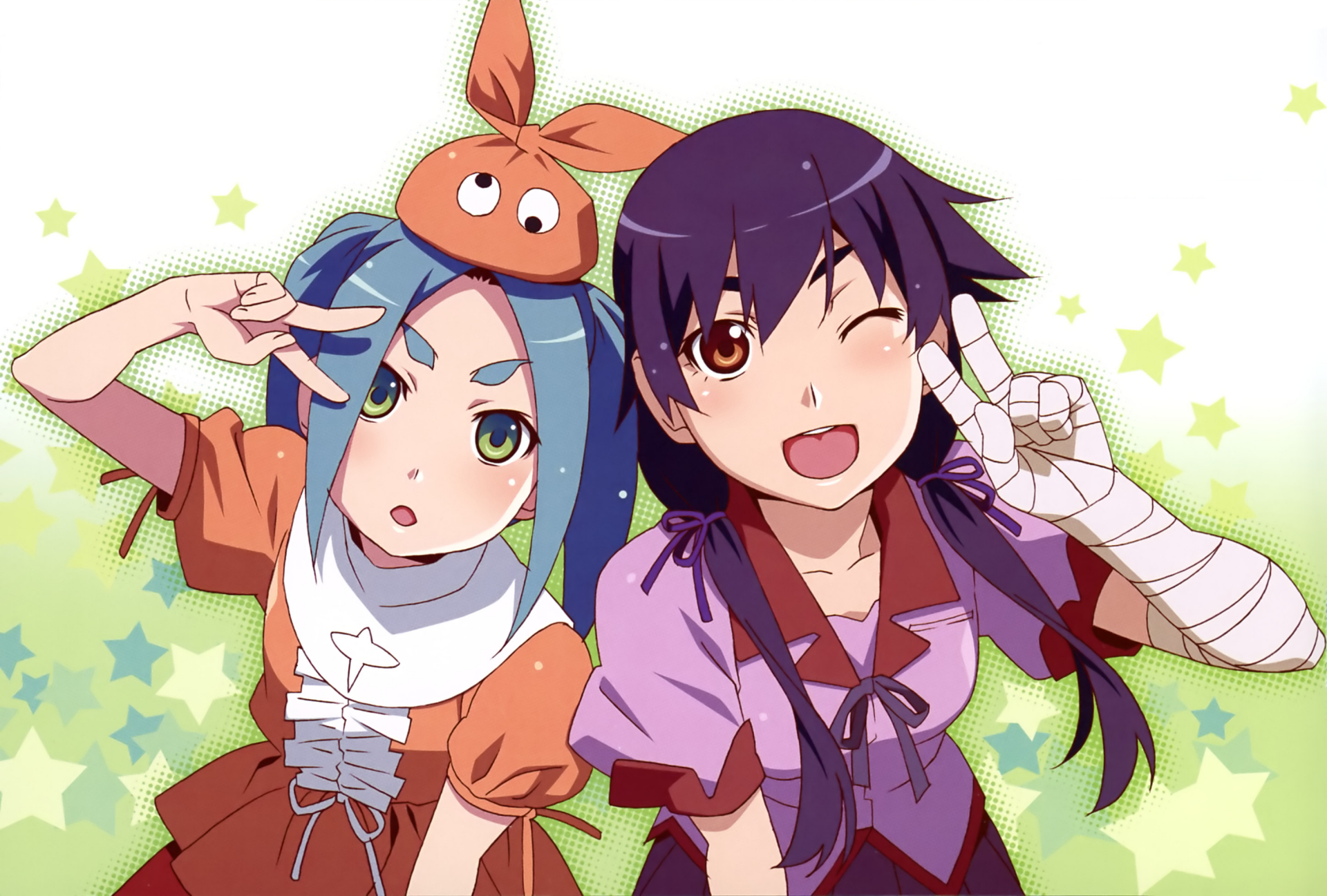 Download Suruga Kanbaru Yotsugi Ononoki Anime Monogatari (Series) HD ...