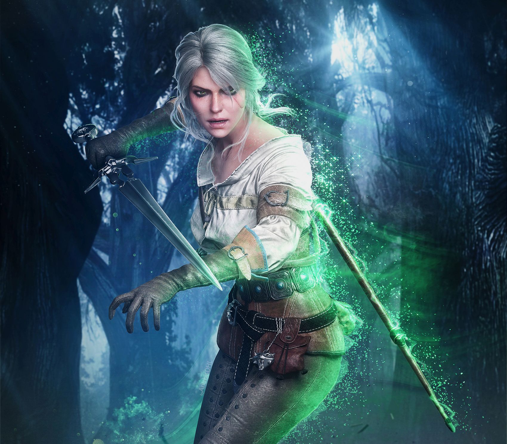 Ciri - The Witcher 3: Wild Hunt HD Wallpaper by AnubisDHL