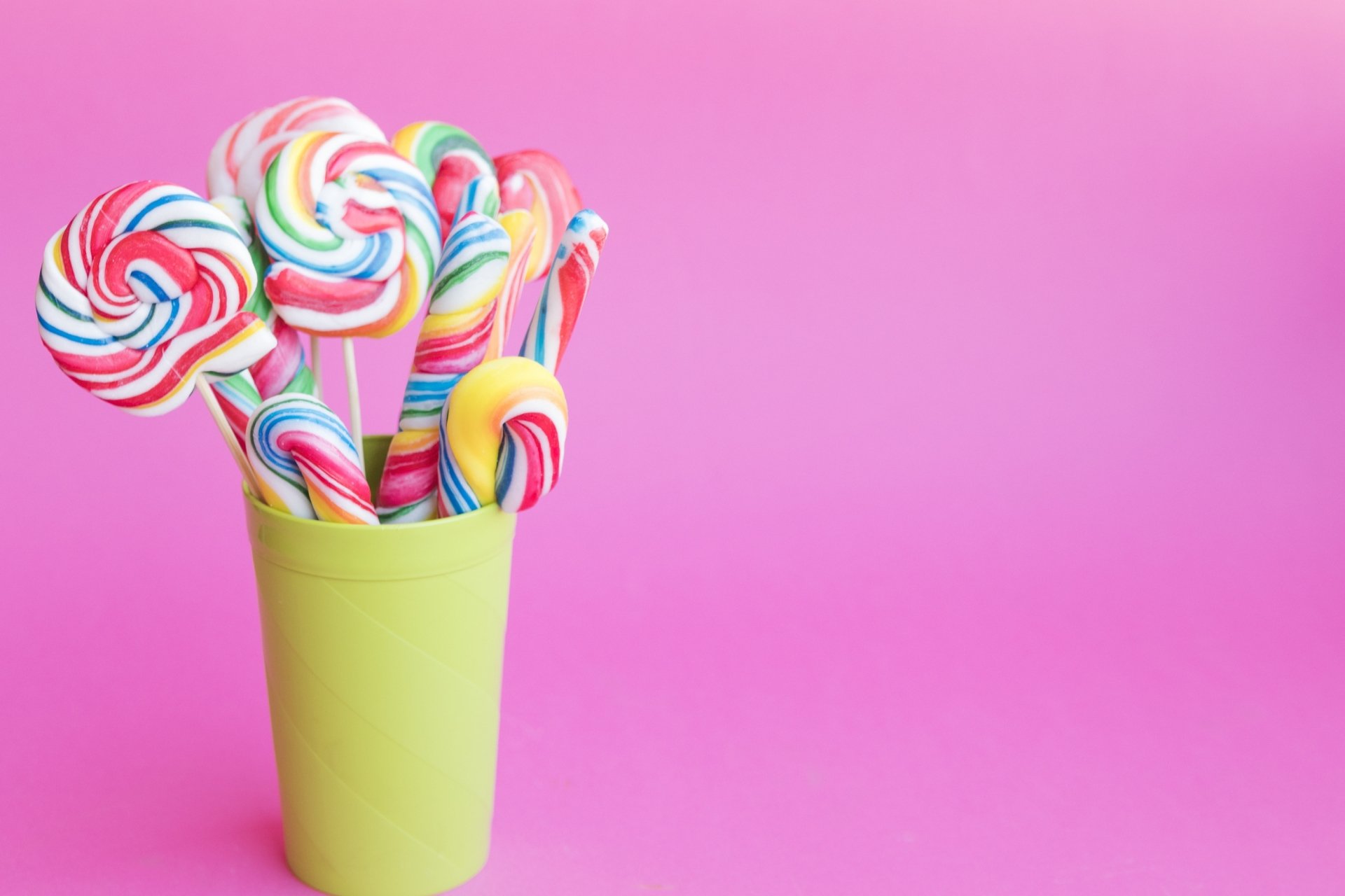 Download Colors Lollipop Sweets Food Candy HD Wallpaper