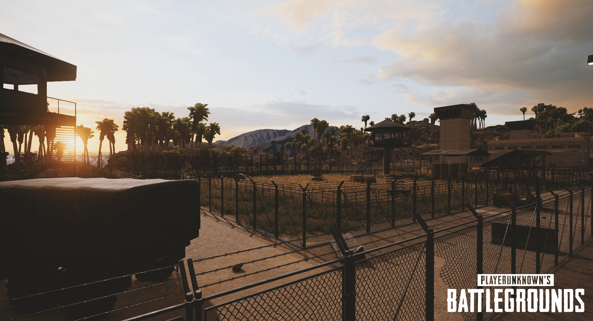 Playerunknown's Battlegrounds Desert Outpost HD Wallpaper